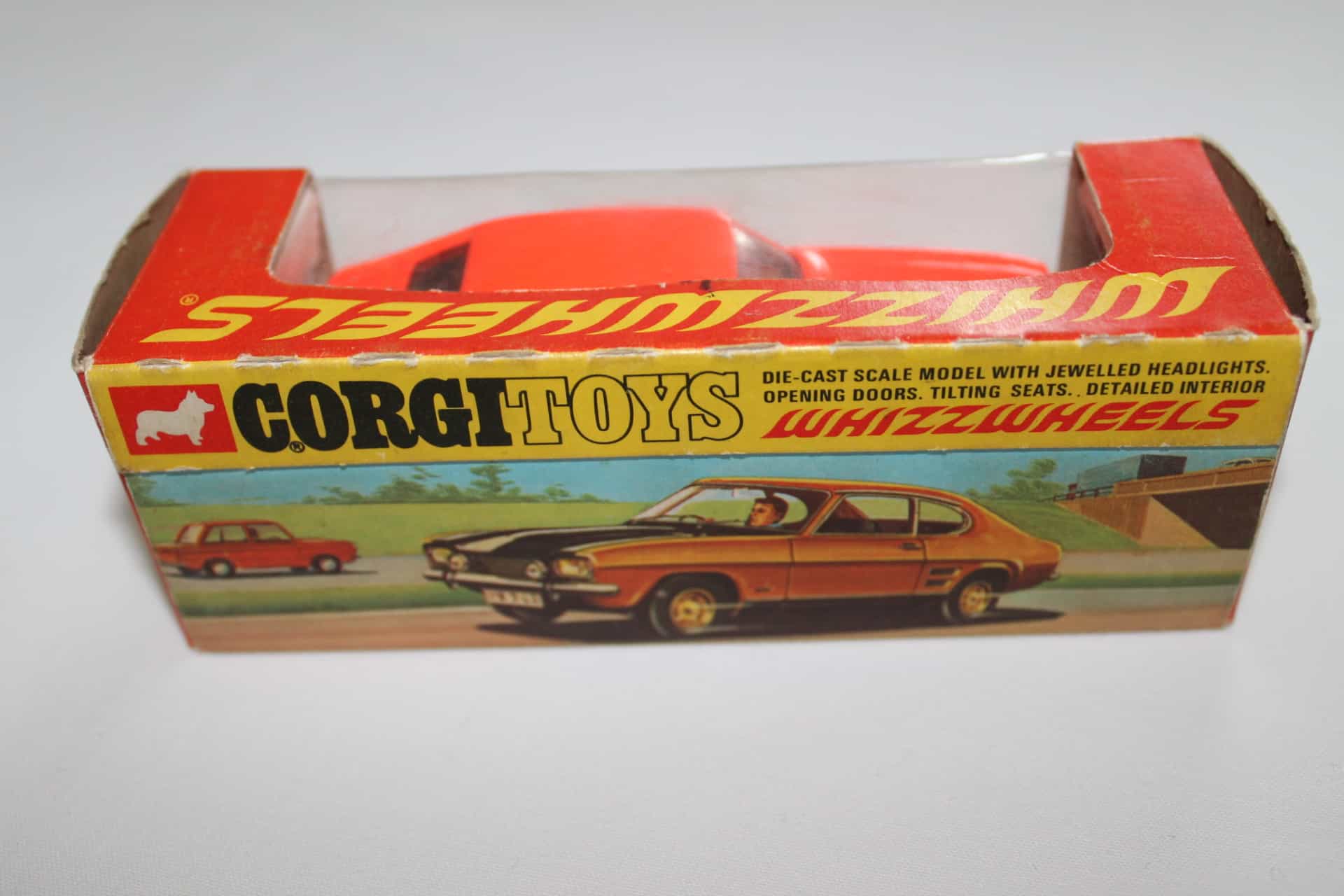 Corgi Toys 311 3 litre V.6. Ford Capri Whizz Wheels - Diecast