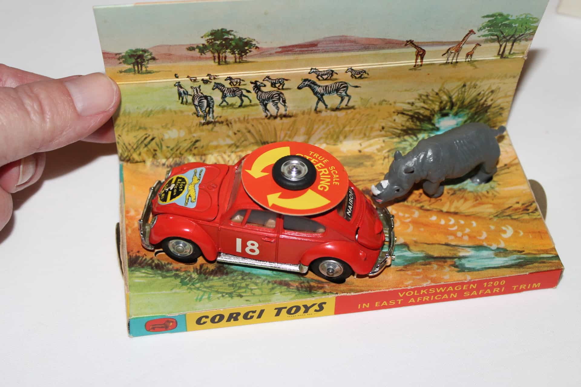 Corgi 256 Volkswagen 1200 'East African Safari' | 1965-68