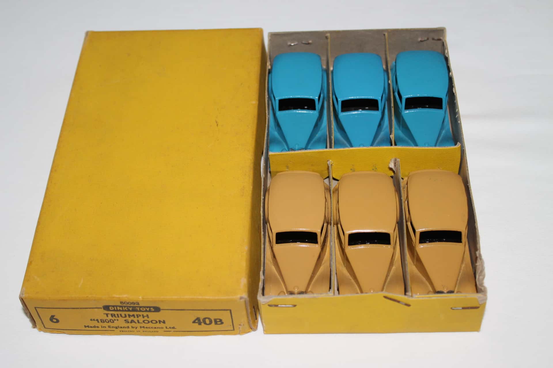 Dinky 40B Trade Box Triumph 1800 Saloon | Almost Mint