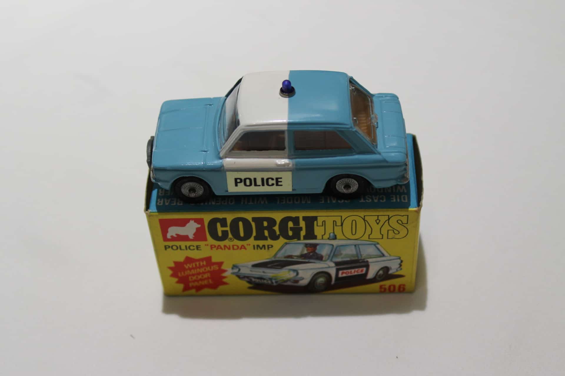 Corgi 506 Sunbeam Imp Police Car | Mint