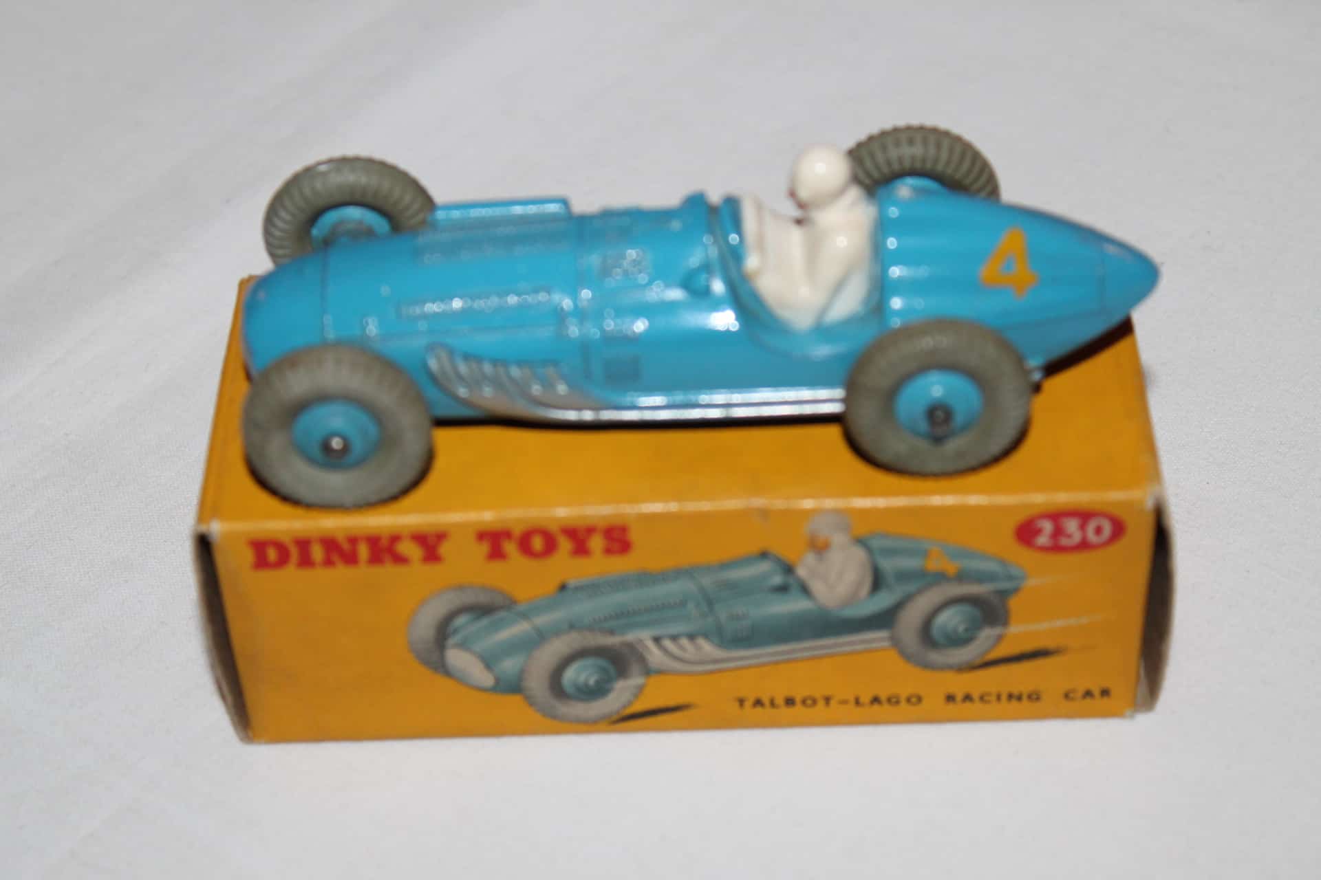 Dinky Toys 230 Talbot Lago Racing Car - Diecast