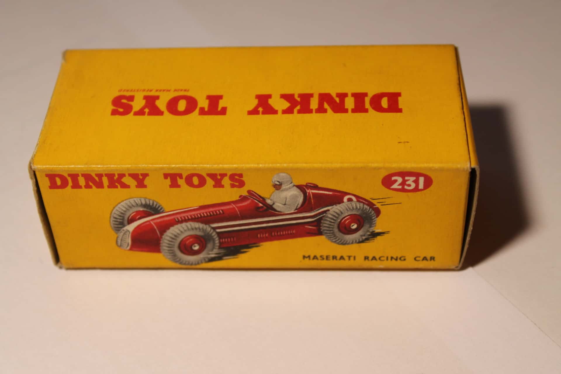 Dinky Toys 231 Maserati Racing Car Box - Diecast