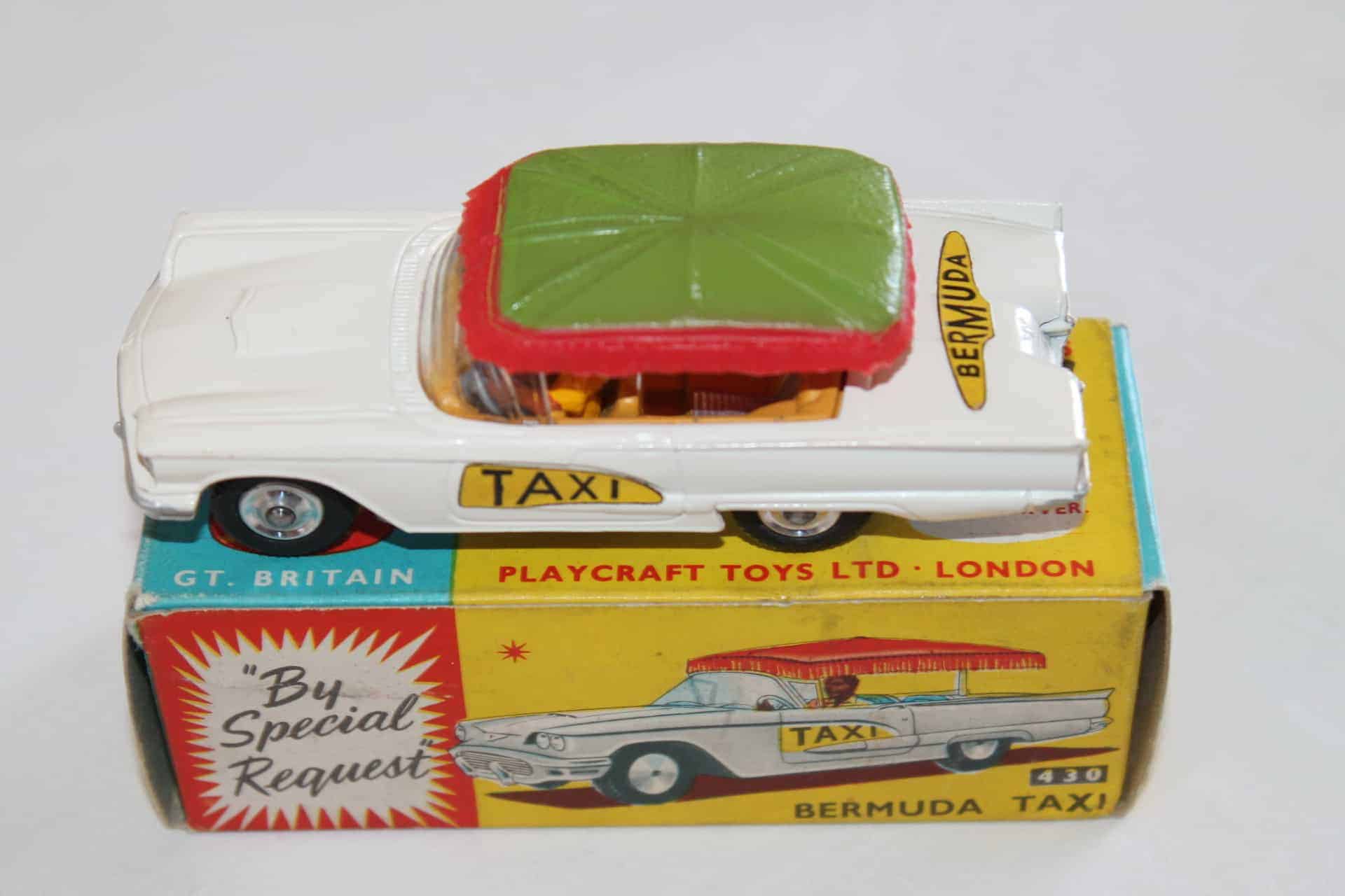 Corgi Toys 430 Ford Thunderbird Bermuda Taxi - Diecast