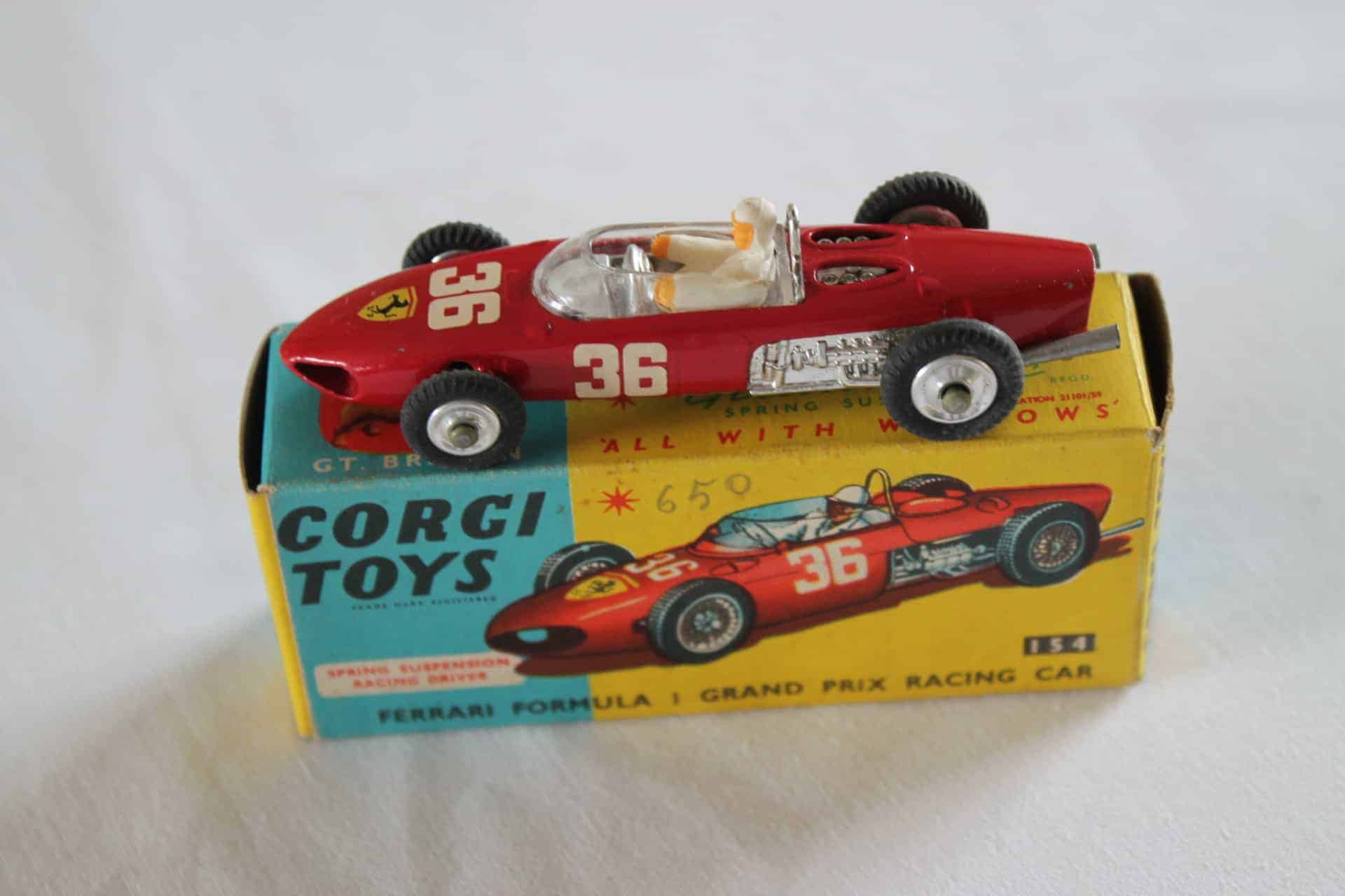 Corgi Toys 154 Ferrari Formula 1 Racing Car - Diecast