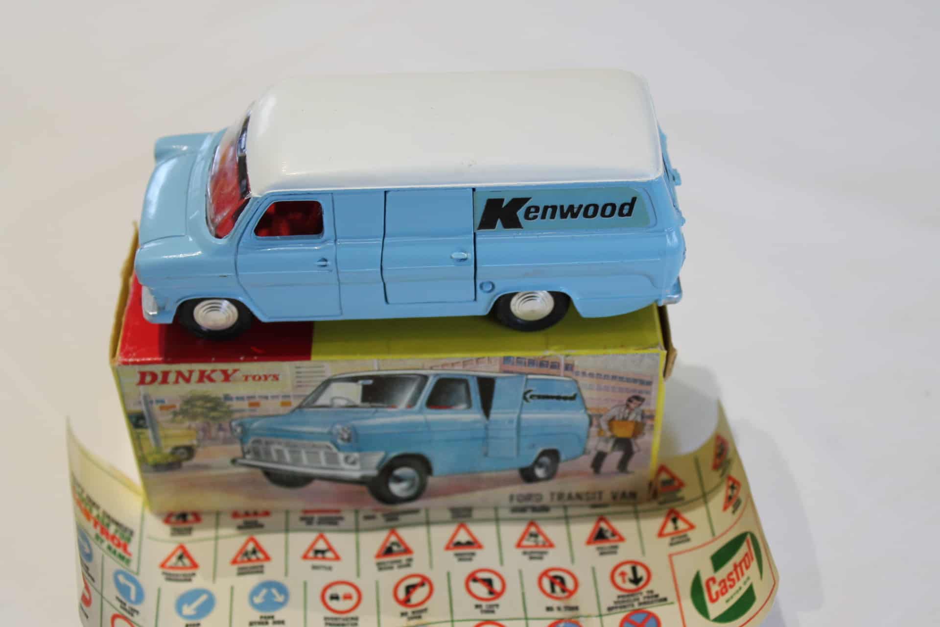 Dinky Toys 407 'Kenwood' Ford Transit Van. Promotional - Diecast