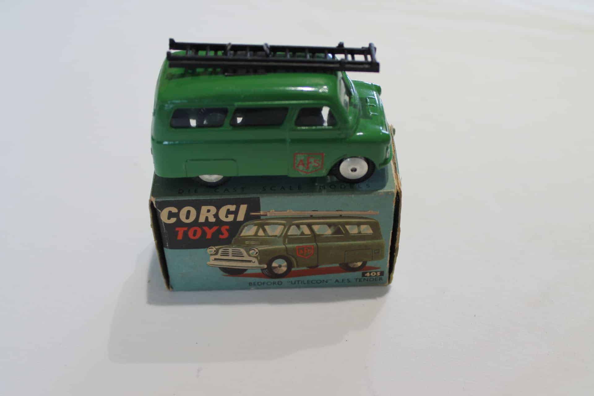 Corgi Toys 405 Bedford Utilicon A.F.S. Tender - Diecast