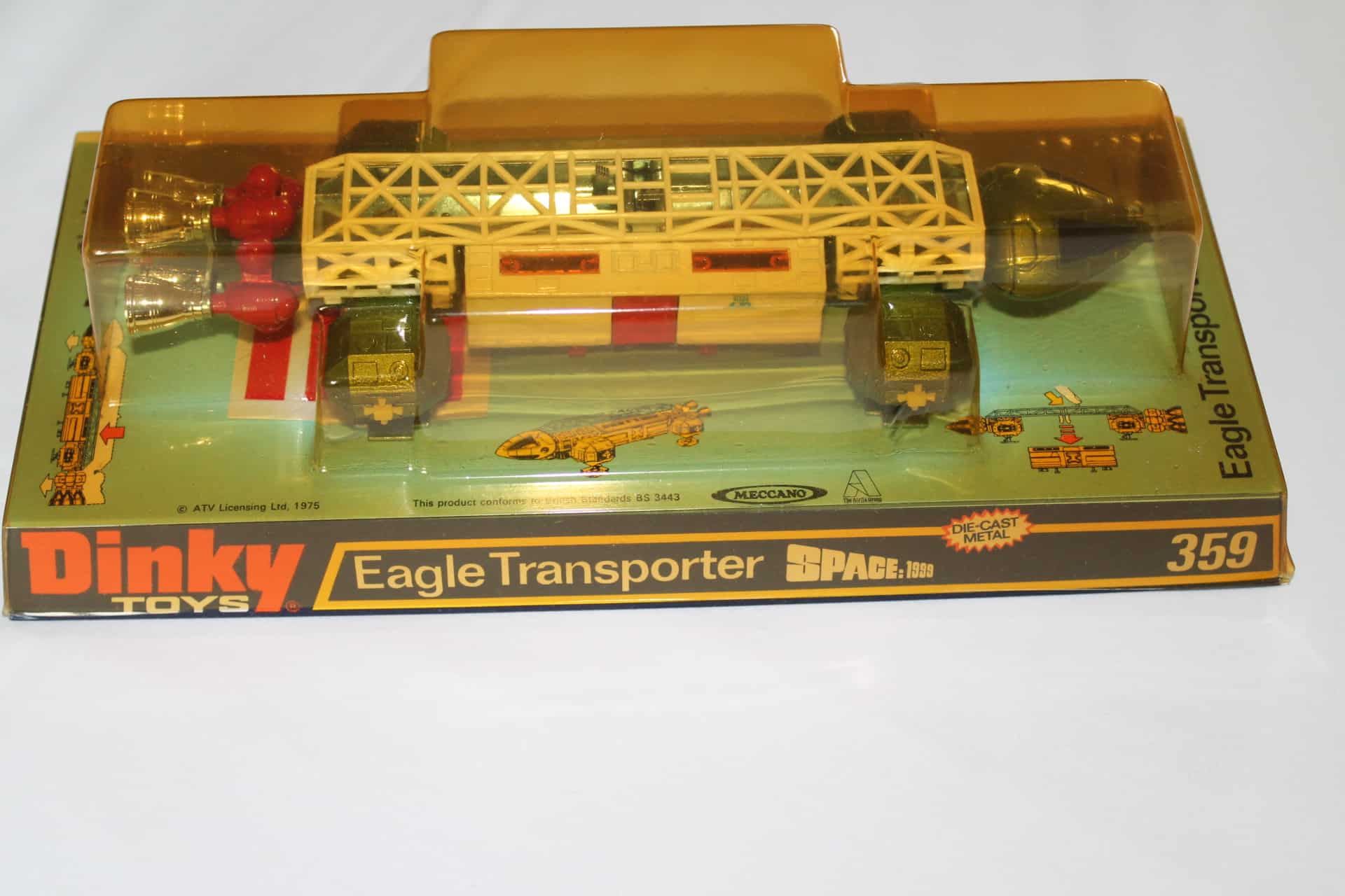Dinky 359 Eagle Transporter 'Space 1999' | metallic green