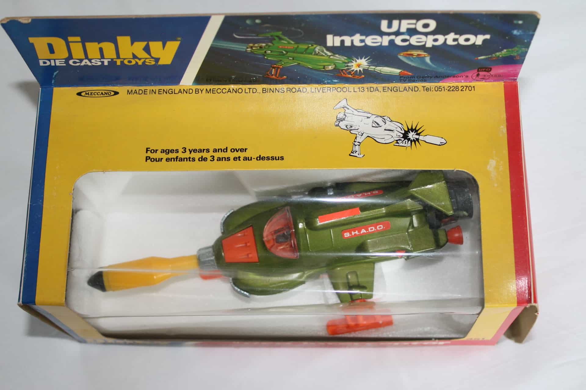 Dinky Toys 351 UFO Interceptor 'Space 1999' - Diecast