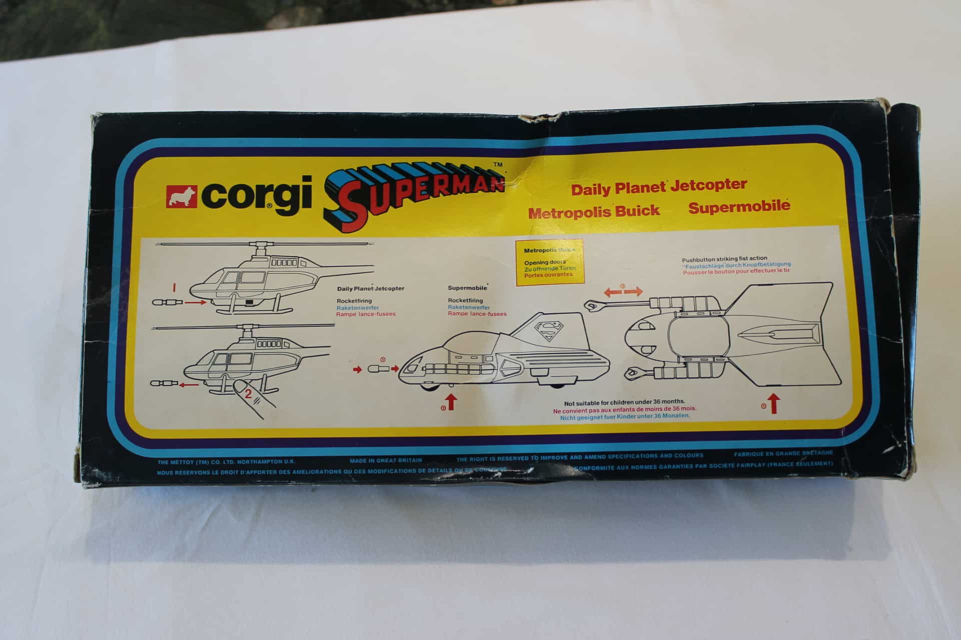 Corgi Toys Gift Set 21 Superman 3 Vehicle set. - Diecast