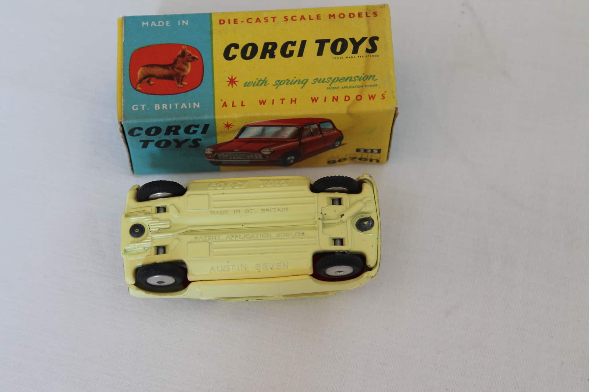 Corgi Toys 225 Austin Seven Mini. - Diecast