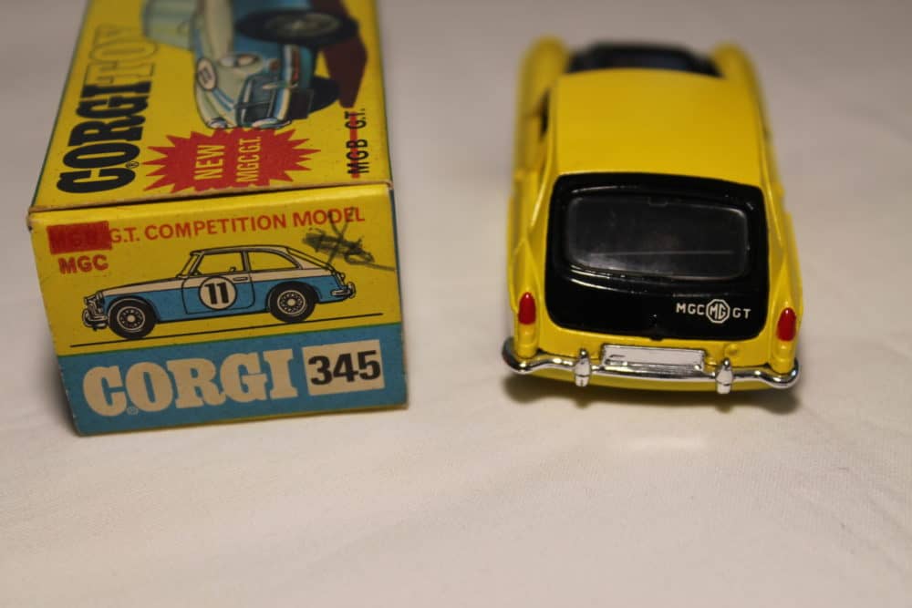 Corgi Toys 345 MGC TC Competition - Diecast