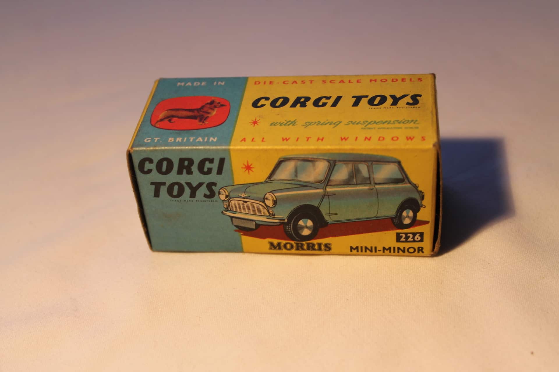 Corgi 226 Morris Mini Minor Box Only