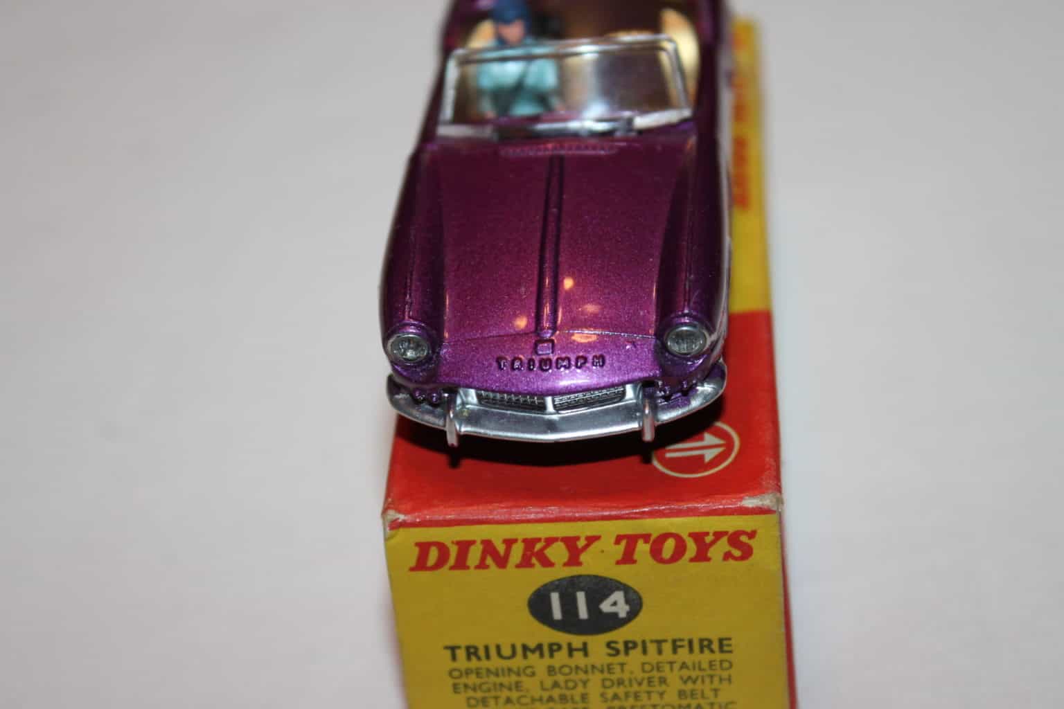 Dinky Toys 114 Triumph Spitfire - Diecast