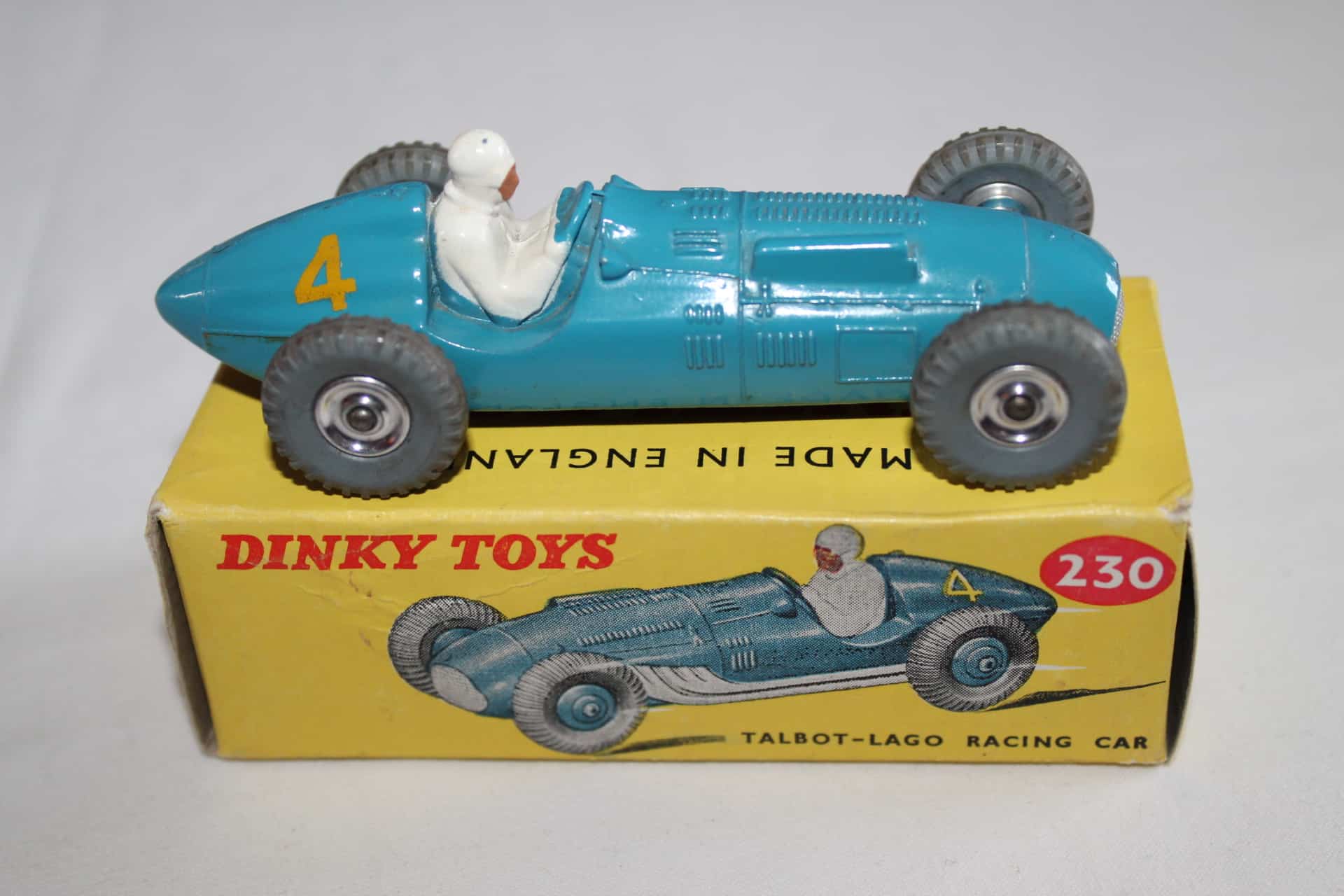 Dinky Toys 230 Talbot Lago Racing Car - Diecast