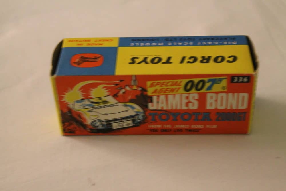 Corgi Toys 336 James Bond Toyota 2000GT - Diecast