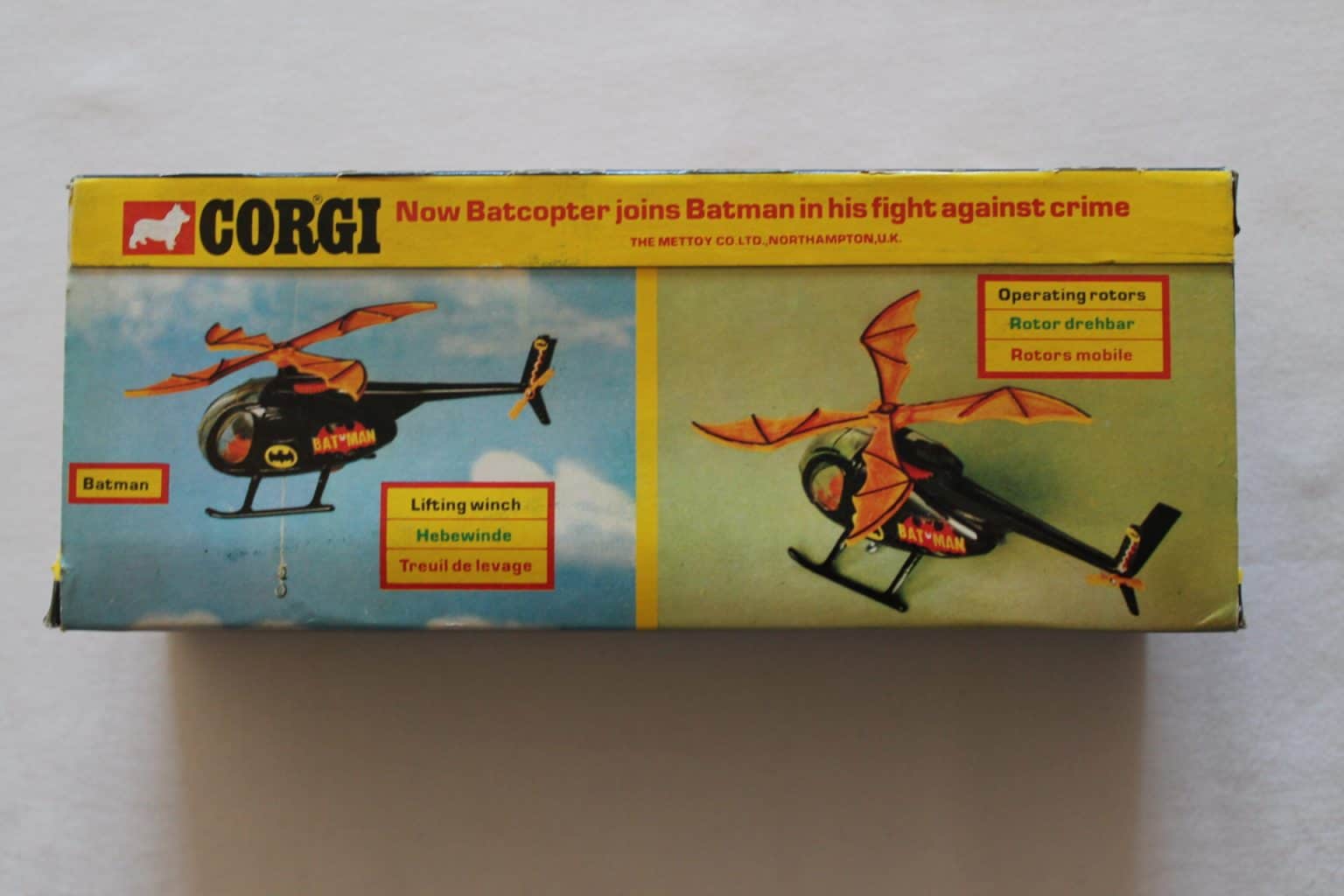 Corgi Toys 925 Batcopter - Diecast