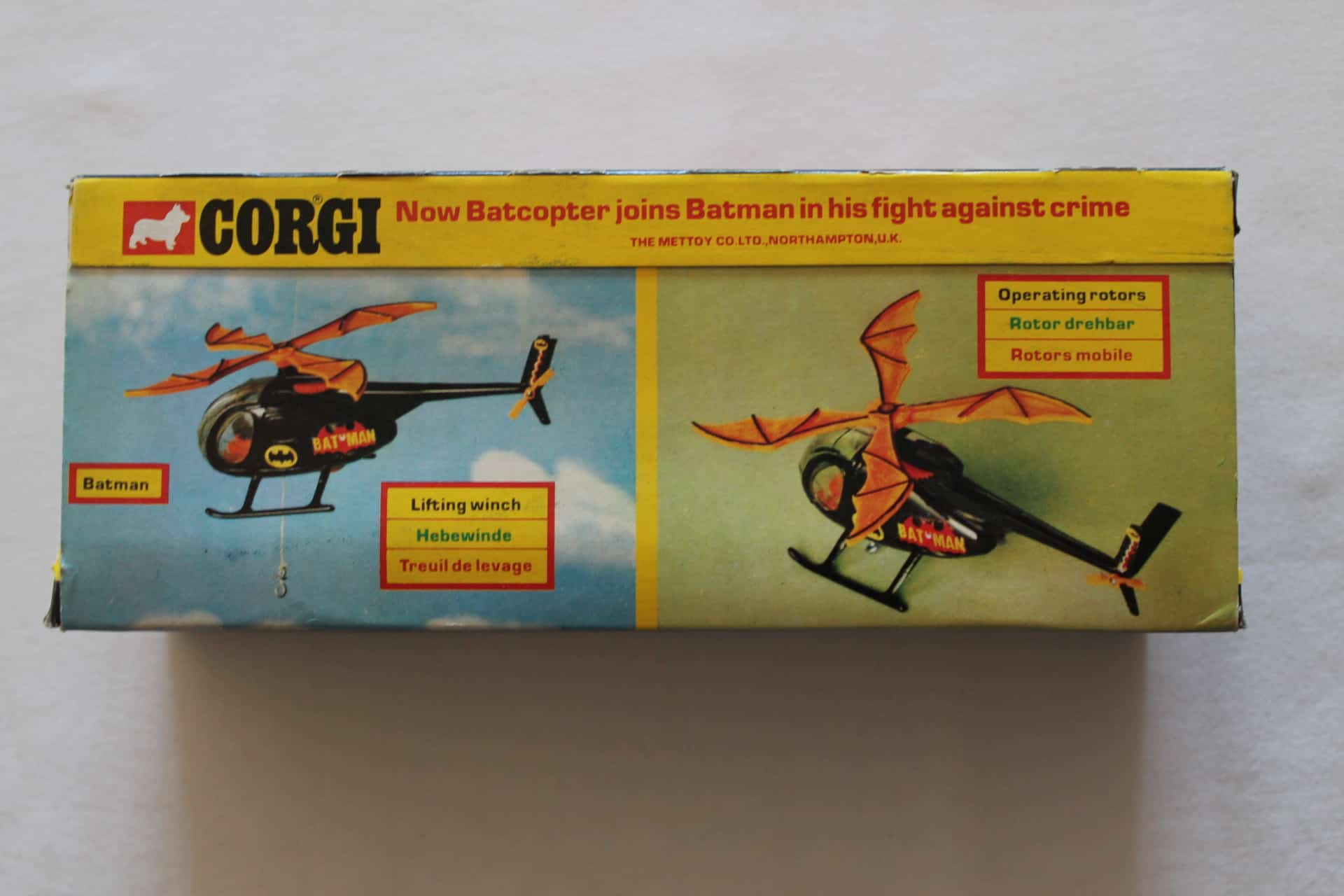 Corgi 925 Batcopter | Mint