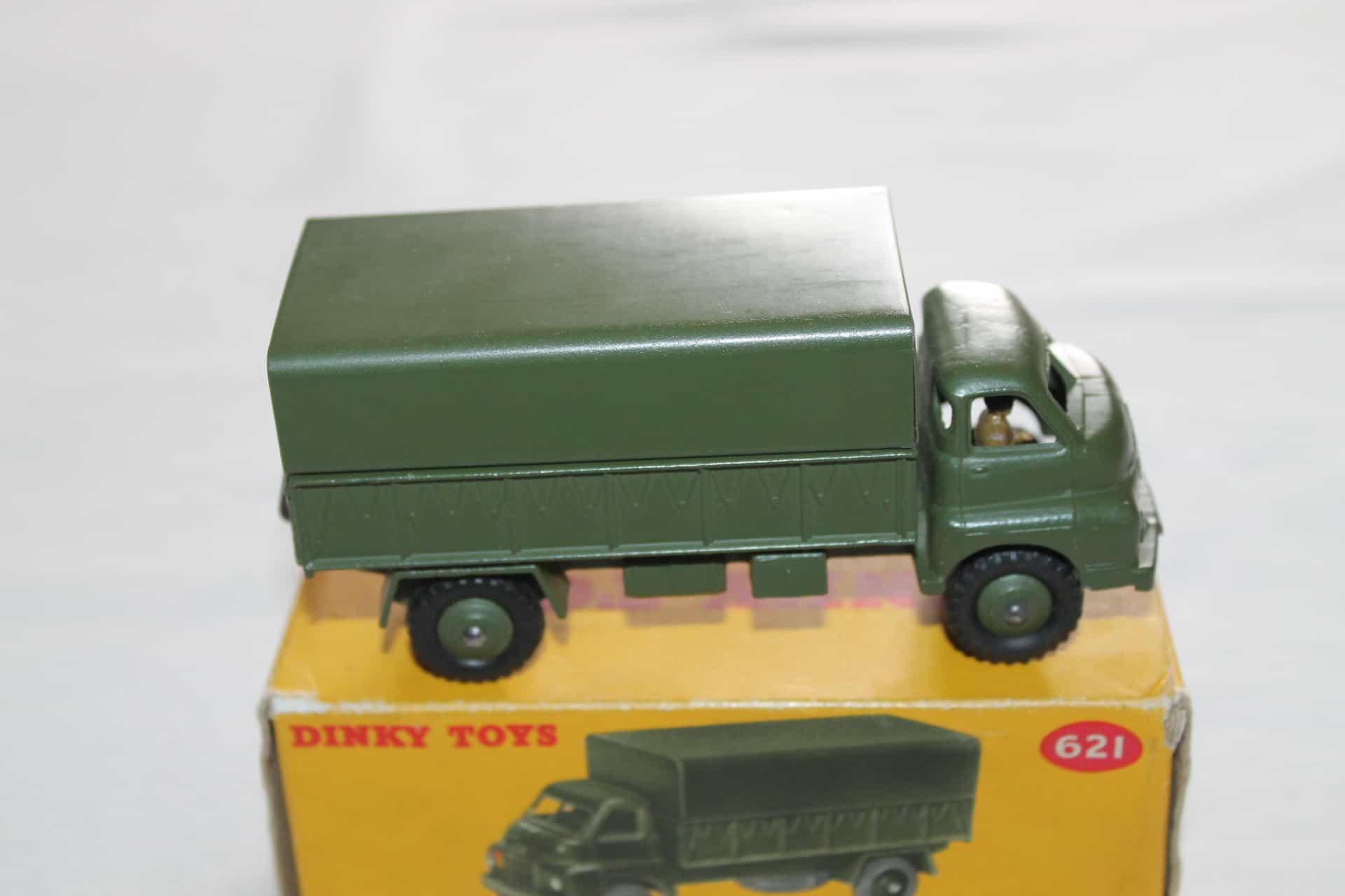 Dinky Toys 621 3-Ton Army Wagon - Diecast