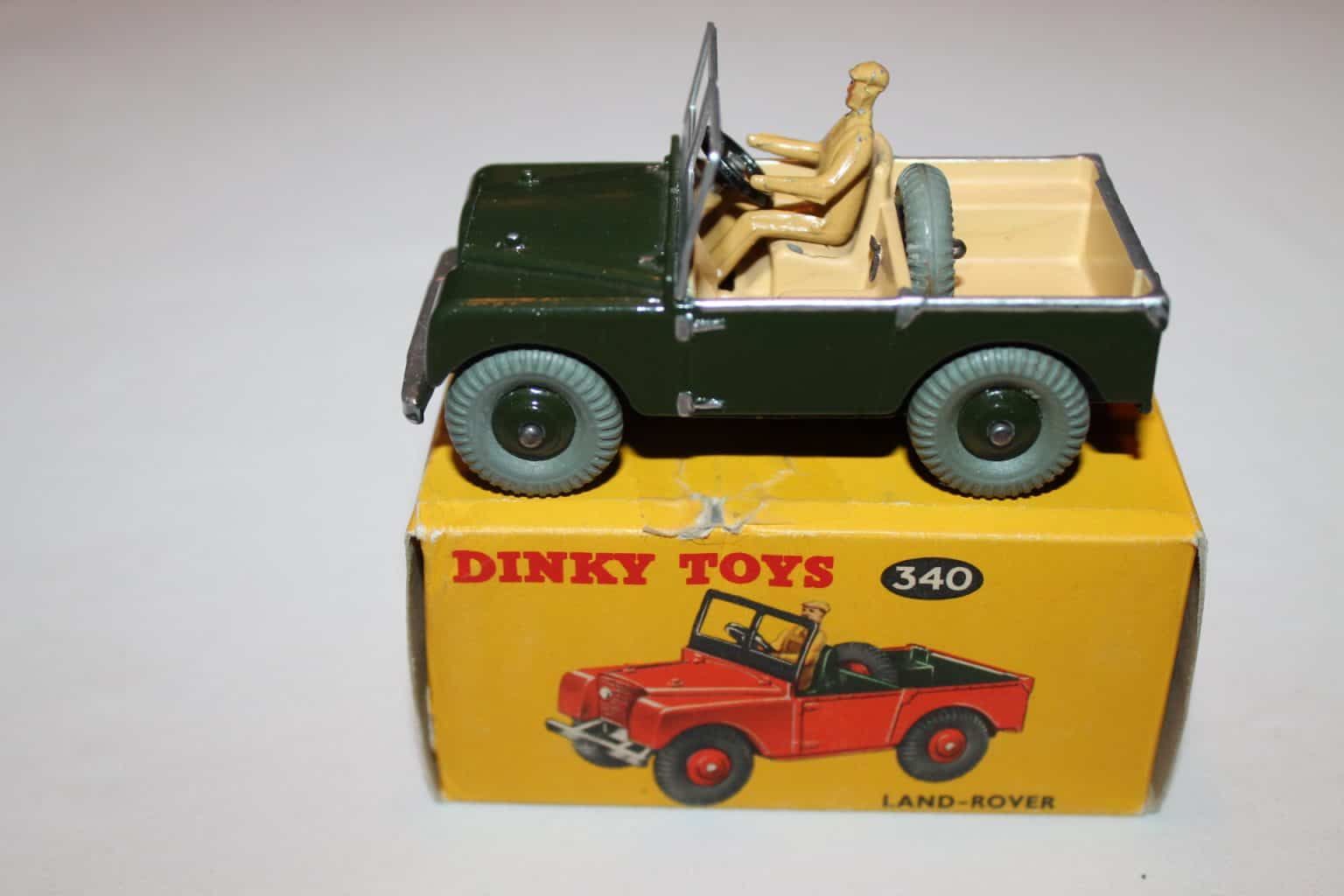 Dinky Toys 027D/340 Agricultural Land Rover Promotional - Diecast