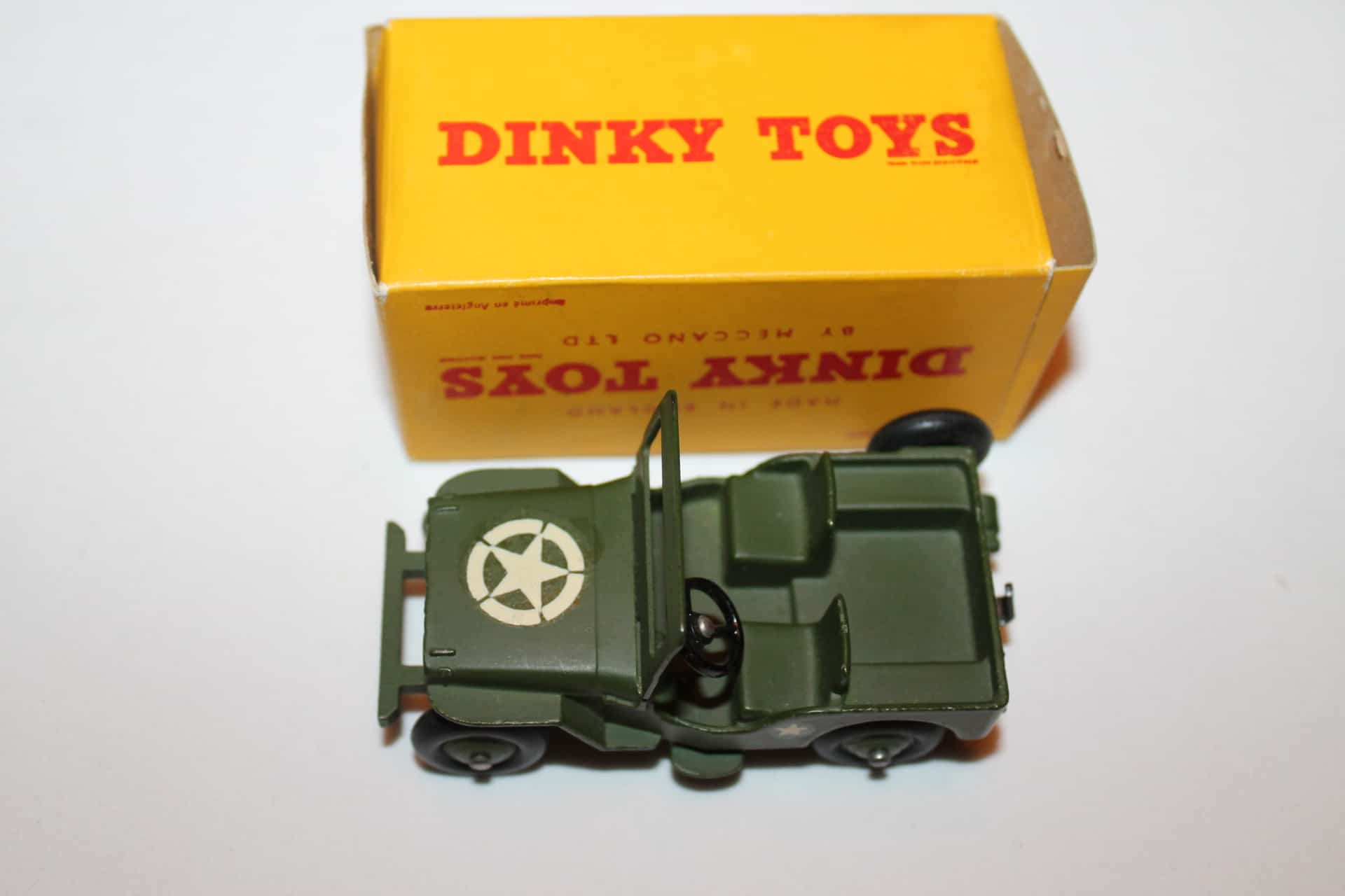 Dinky Toys 669 U.S. Military Jeep - Diecast