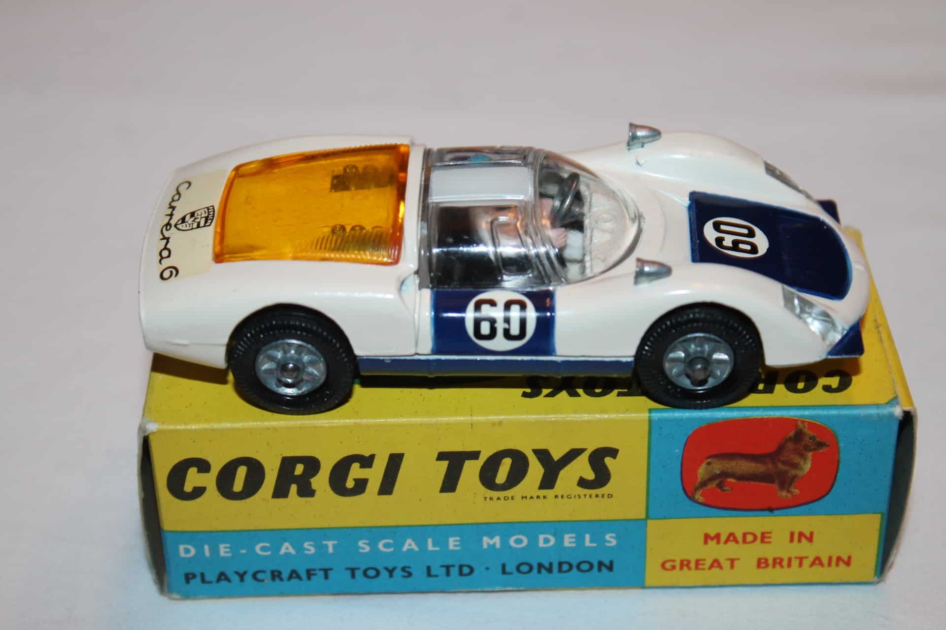 Corgi Toys 330 Porsche Carrera 6 - Diecast