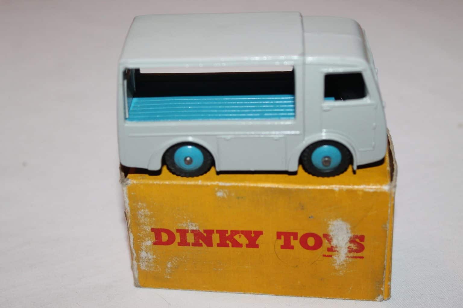 Dinky 491 NCB Electric Milk Float | grey and blue