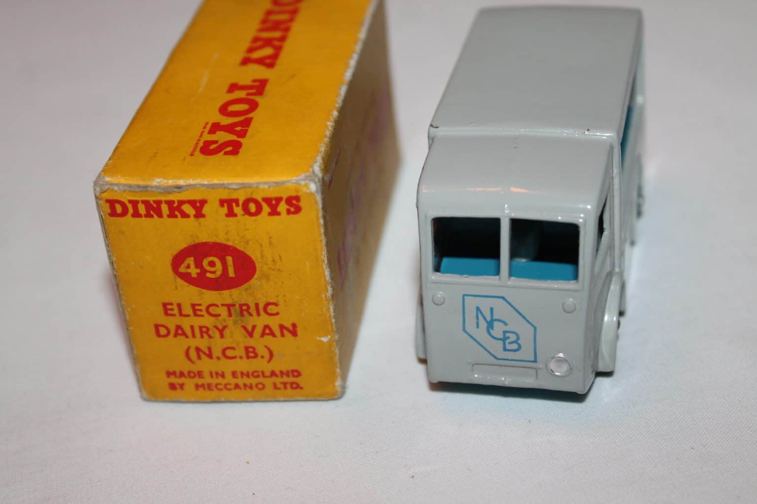 Dinky Toys 491 NCB Electric Milk Float - Diecast