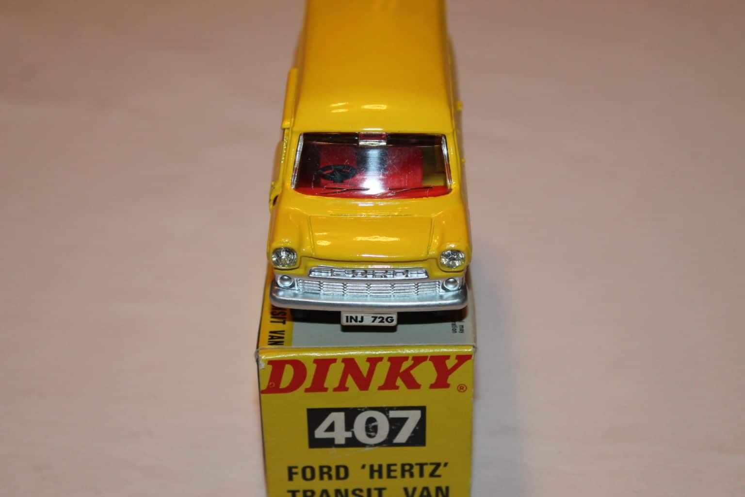 Dinky 407 'Hertz' Promotional Ford Transit Van | Almost Mint
