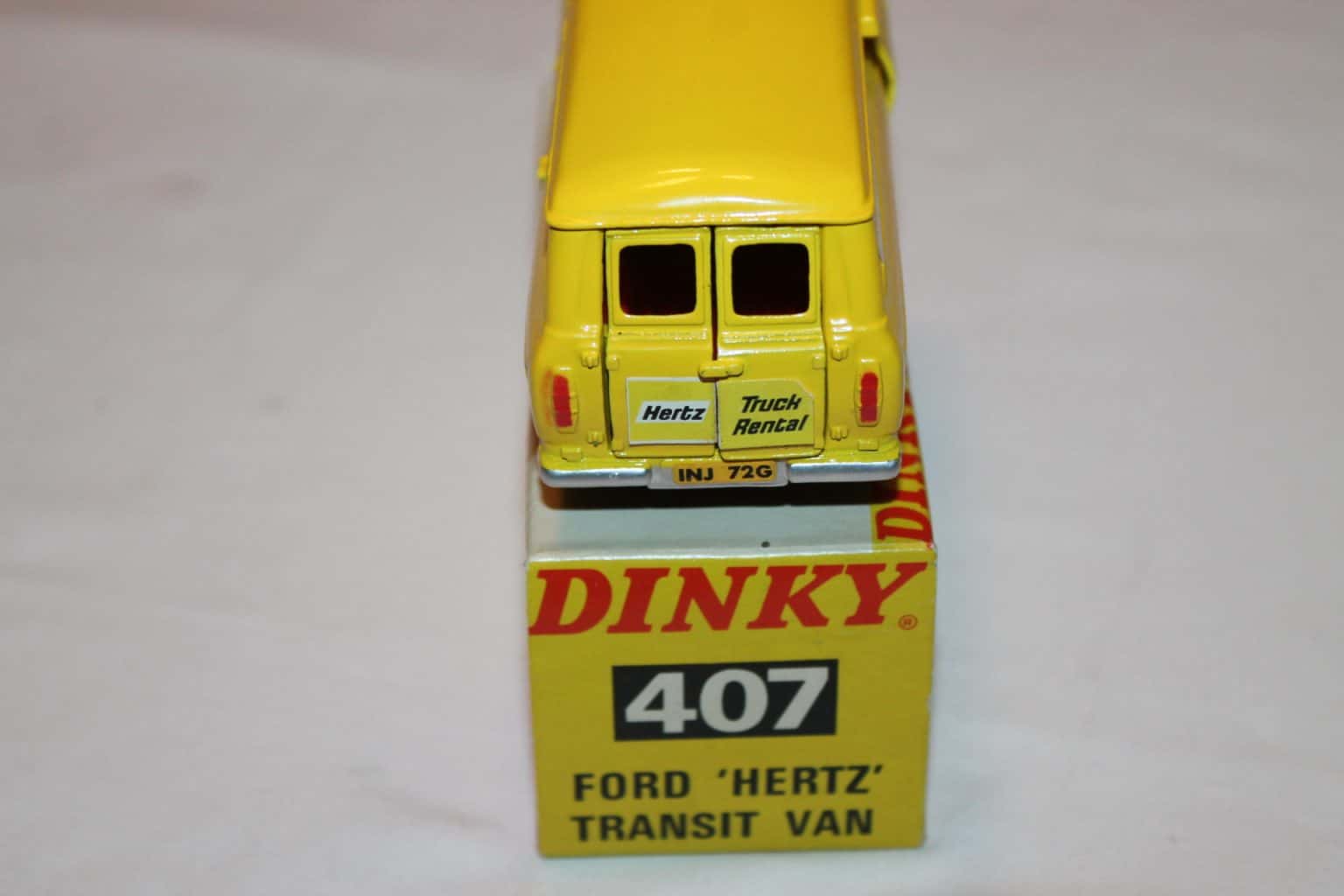 Dinky 407 'Hertz' Promotional Ford Transit Van | Almost Mint