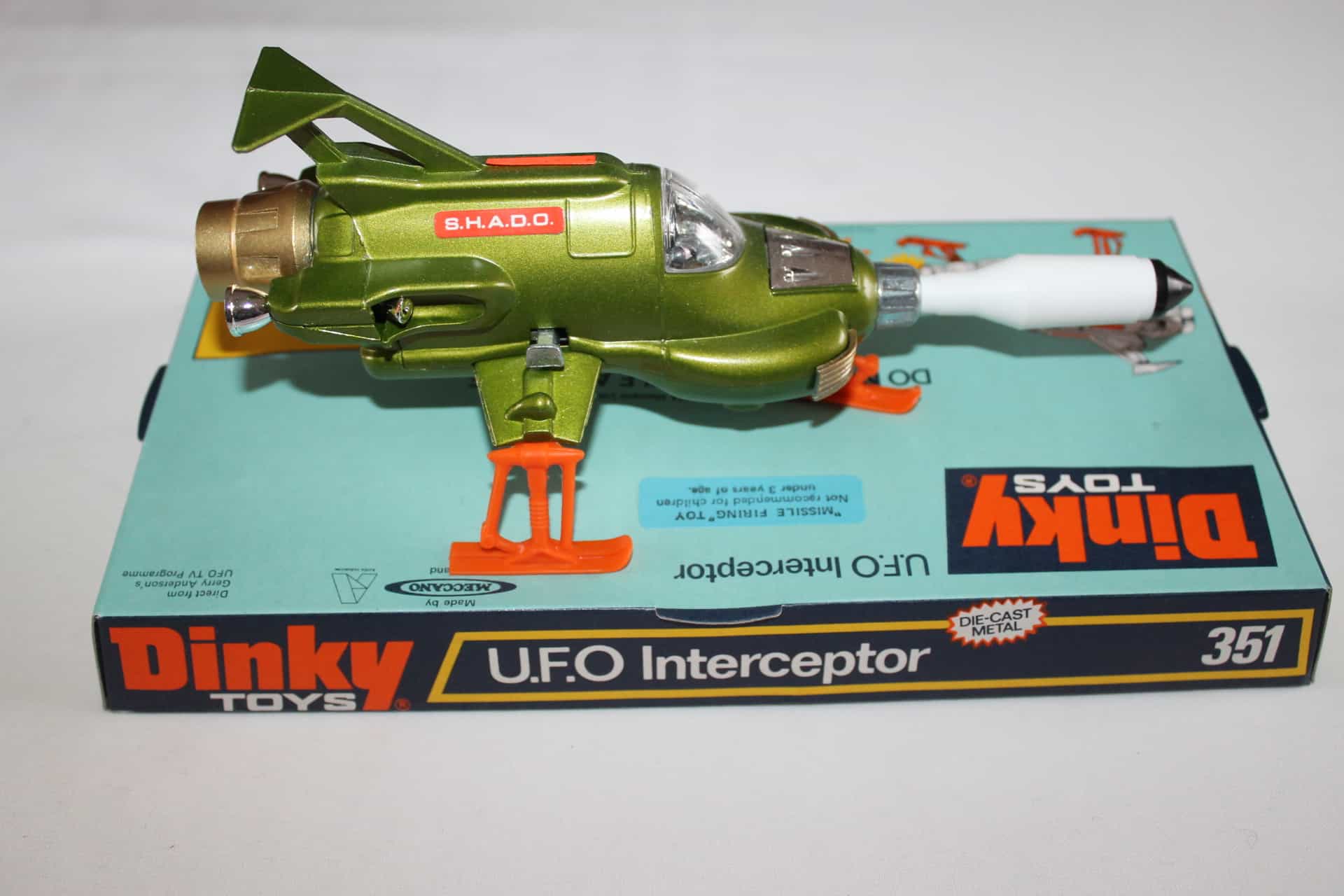 Dinky Toys 351 'UFO' Interceptor - Diecast