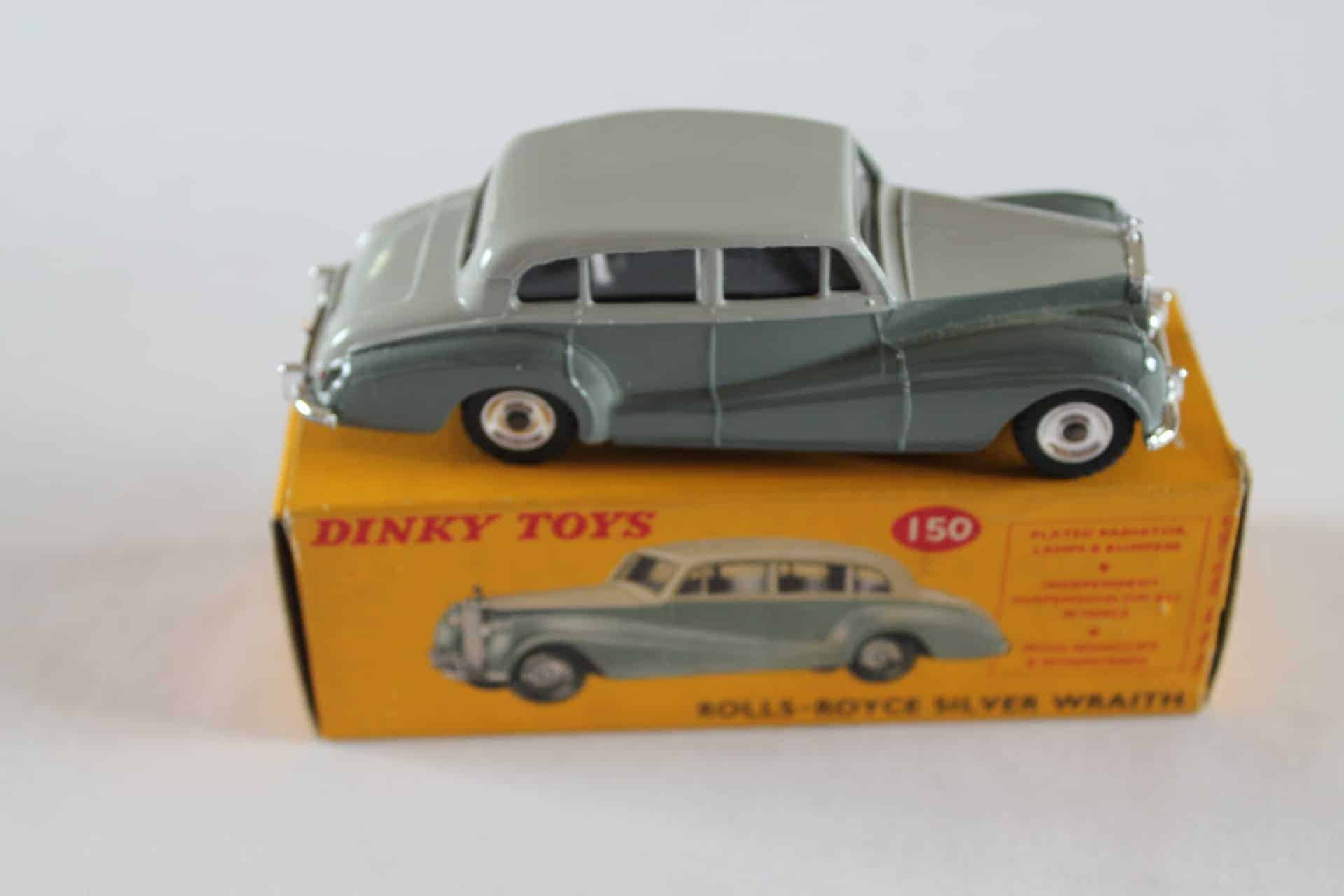 Dinky 150 Rolls Royce Silver Wraith | of two tone grey