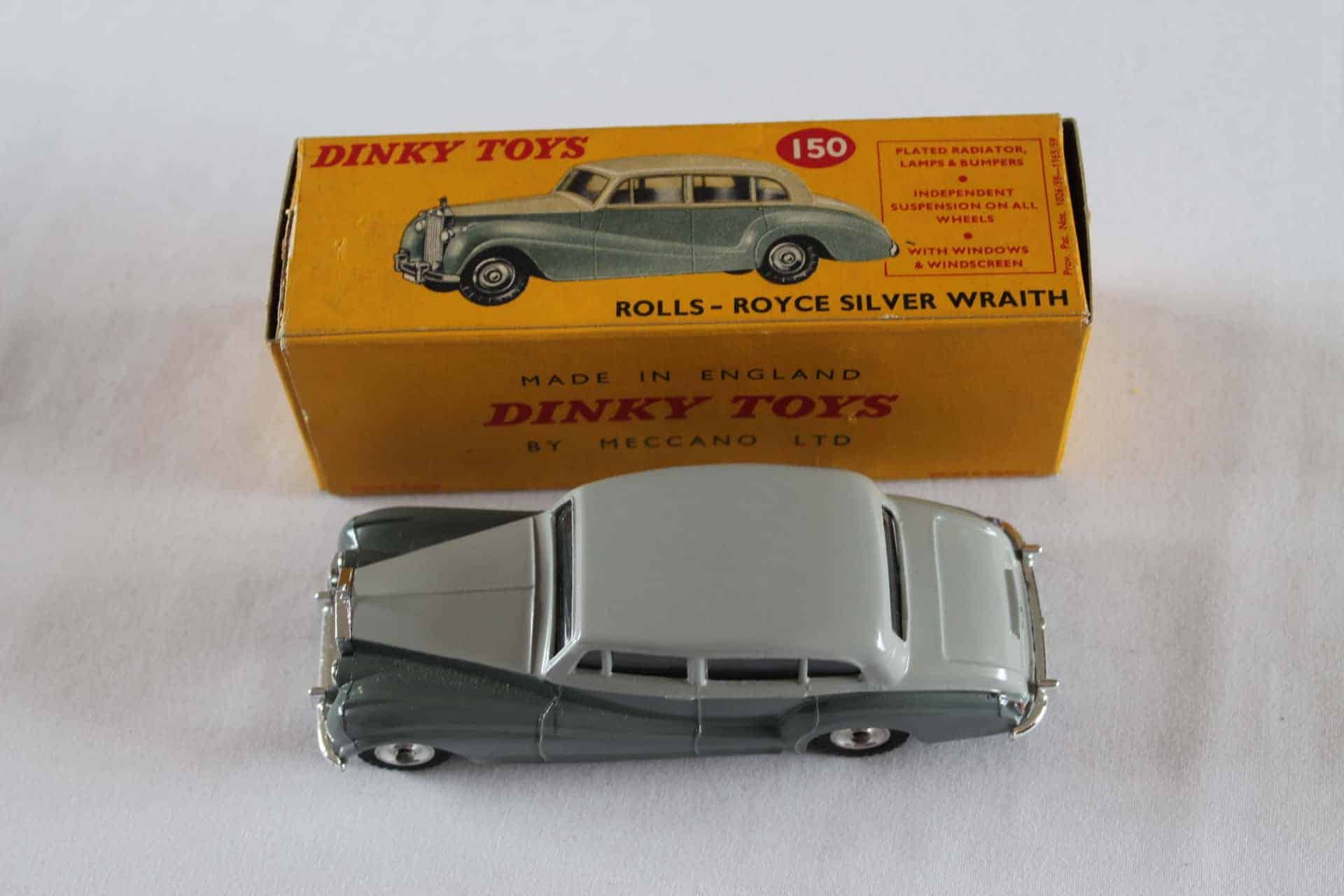Dinky 150 Rolls Royce Silver Wraith | of two tone grey