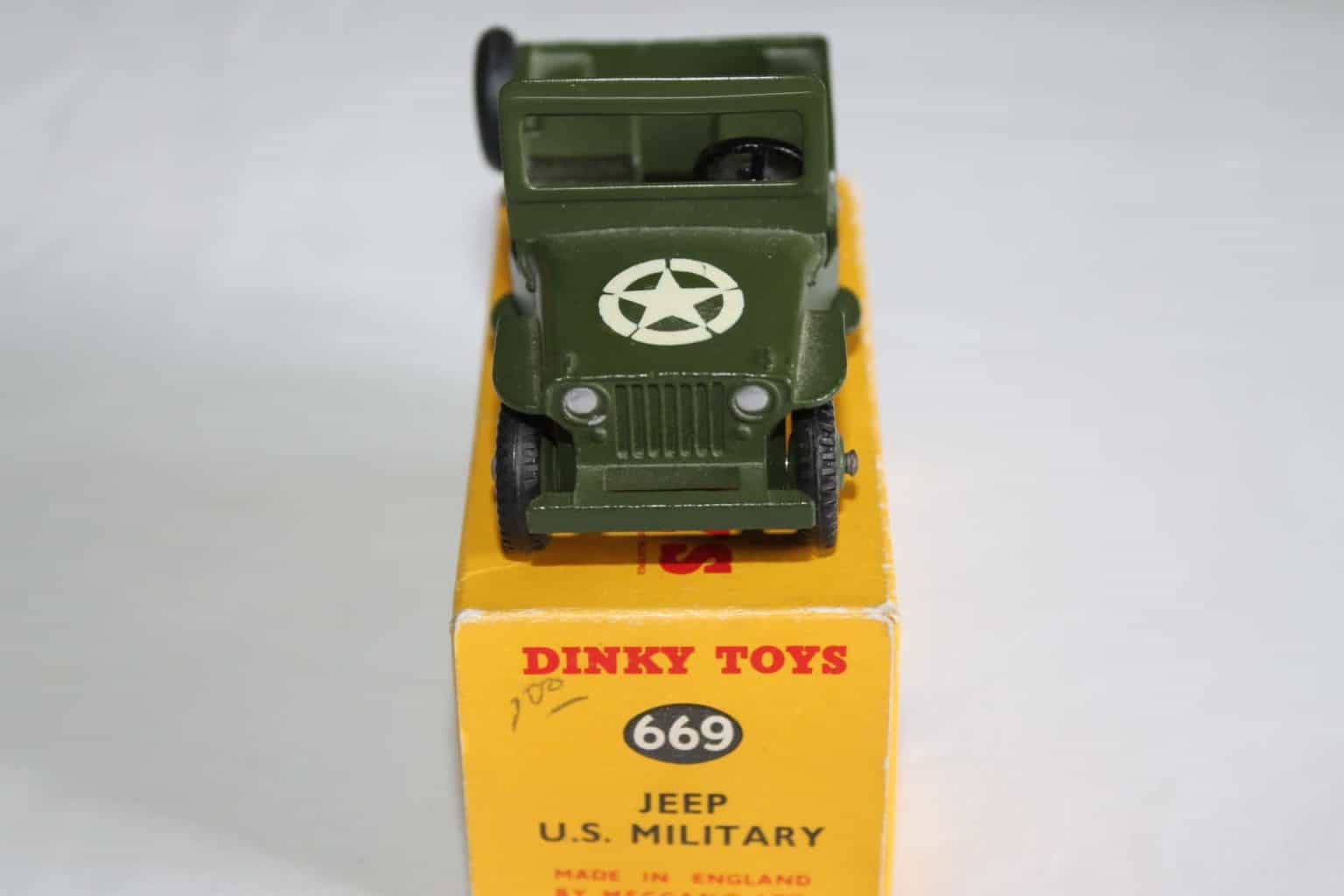 Dinky 669 U.S. Military Jeep | Almost Mint