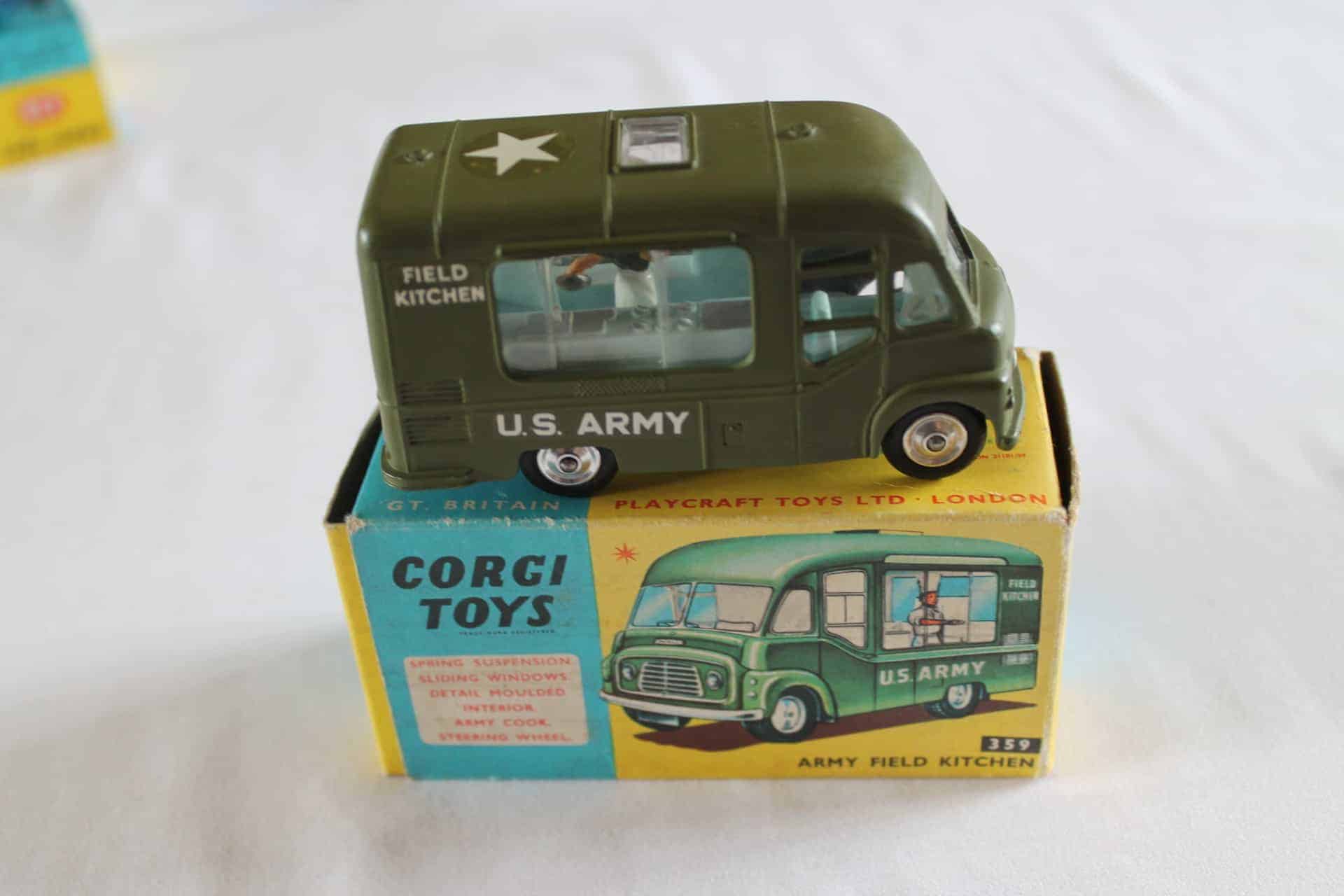 Corgi Toys 359 Army Field Kitchen - Diecast