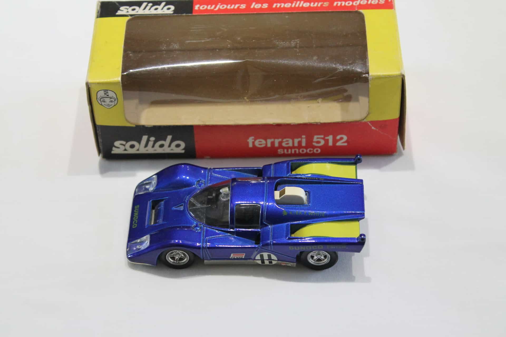 Solido Toys 197 Ferrari512 sunoco - Diecast