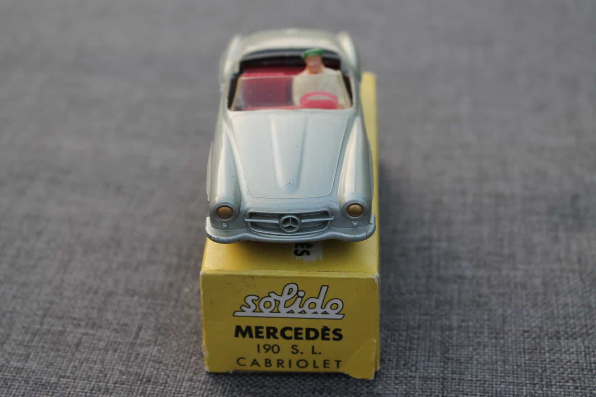 Solido Toys 105 Mercedes Benz 190 SL Cabriolet - Diecast