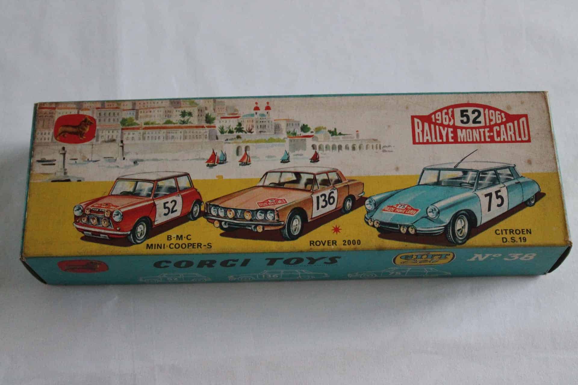 Corgi Toys Gift Set 38 Monte Carlo Rally set - Diecast