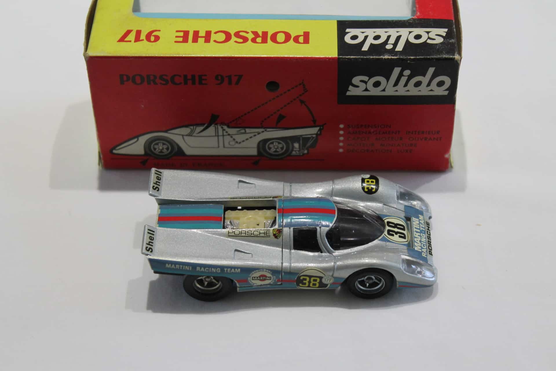 Solido Toys 186 Porsche 917 - Diecast