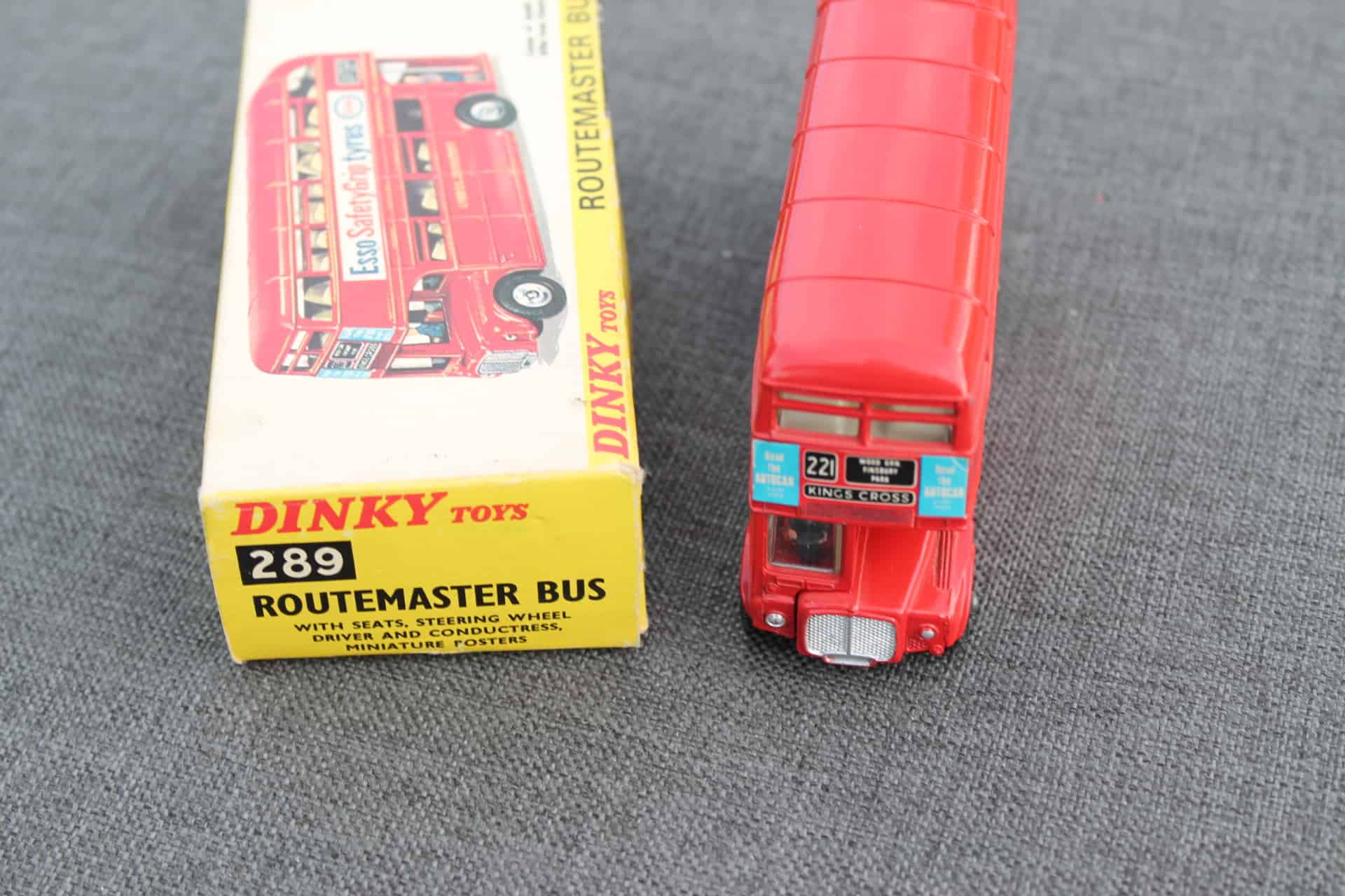 Dinky Toys 289 Routemaster Bus 'ESSO' - Diecast
