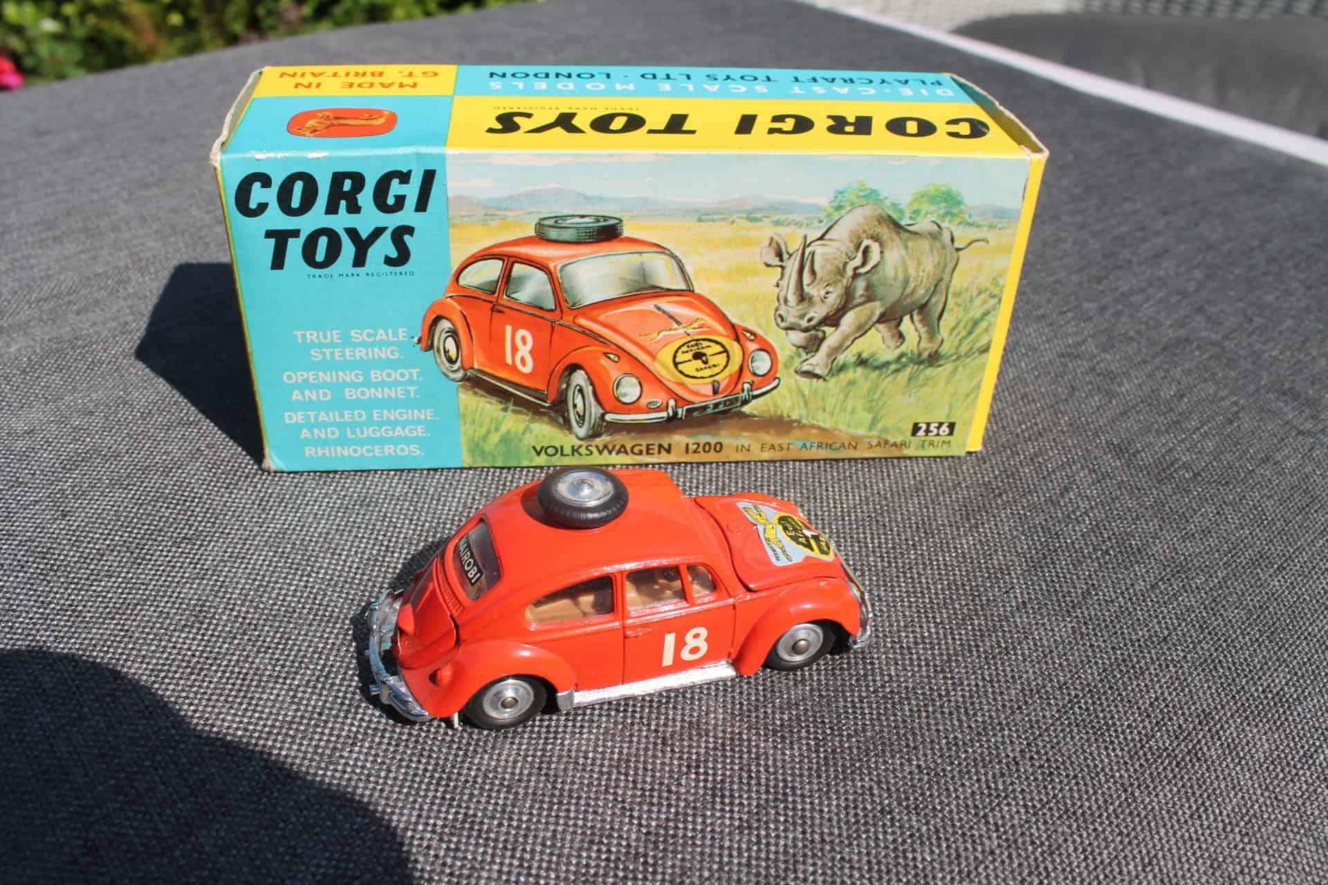 Corgi 256 Volkswagen 1200 'East African Safari'