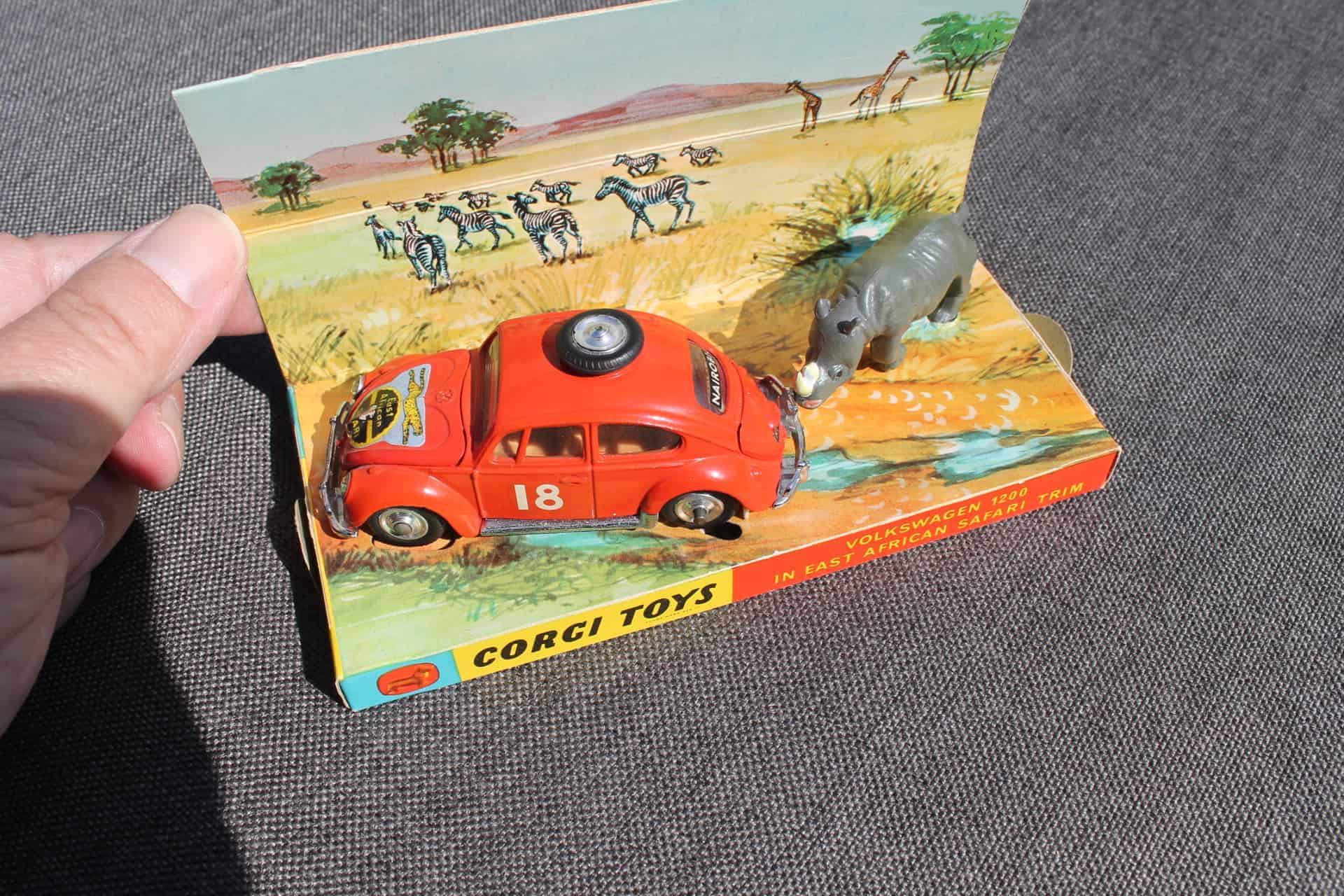 Corgi 256 Volkswagen 1200 'East African Safari'
