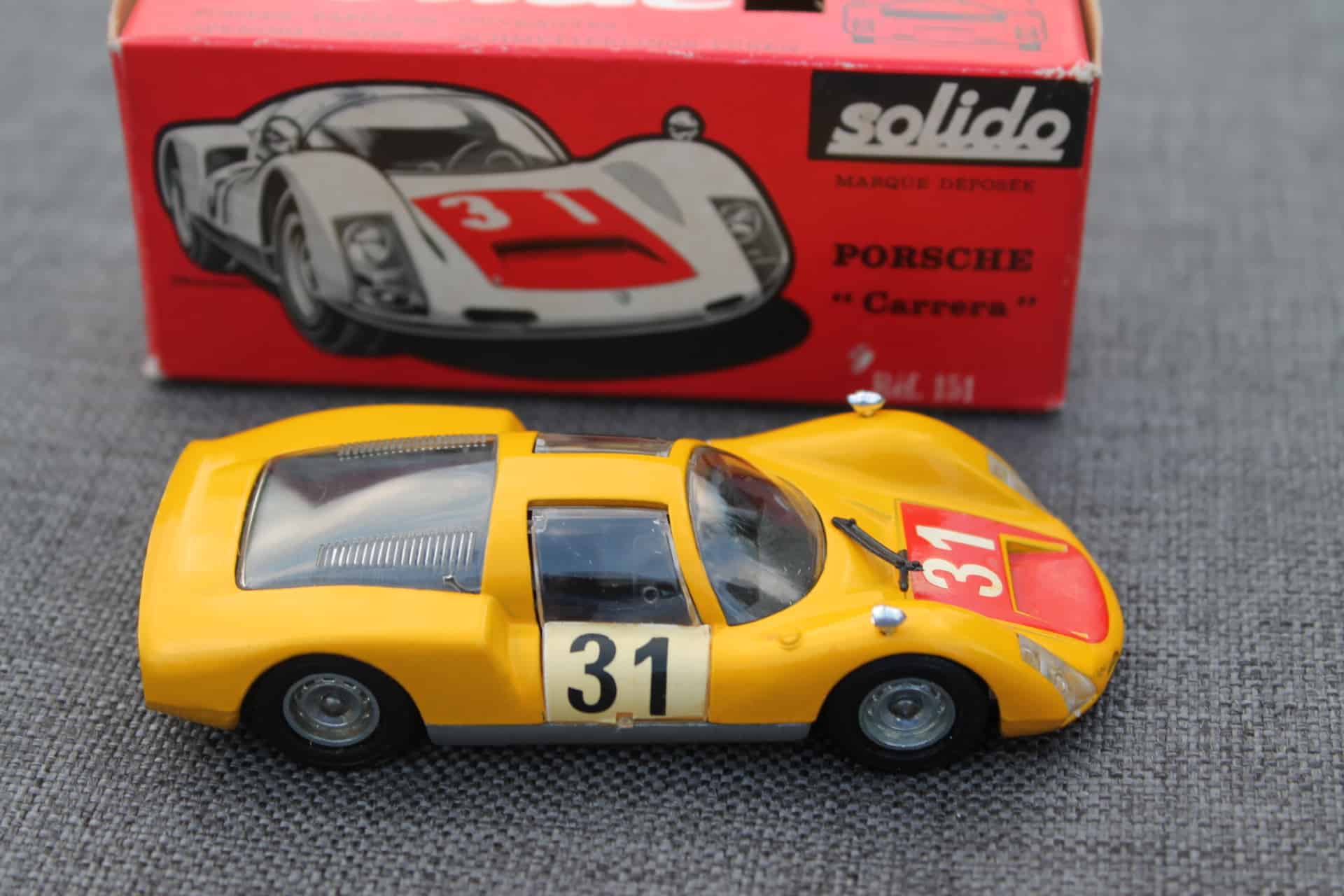 Solido 151 Porsche Carrera | stunning yellow