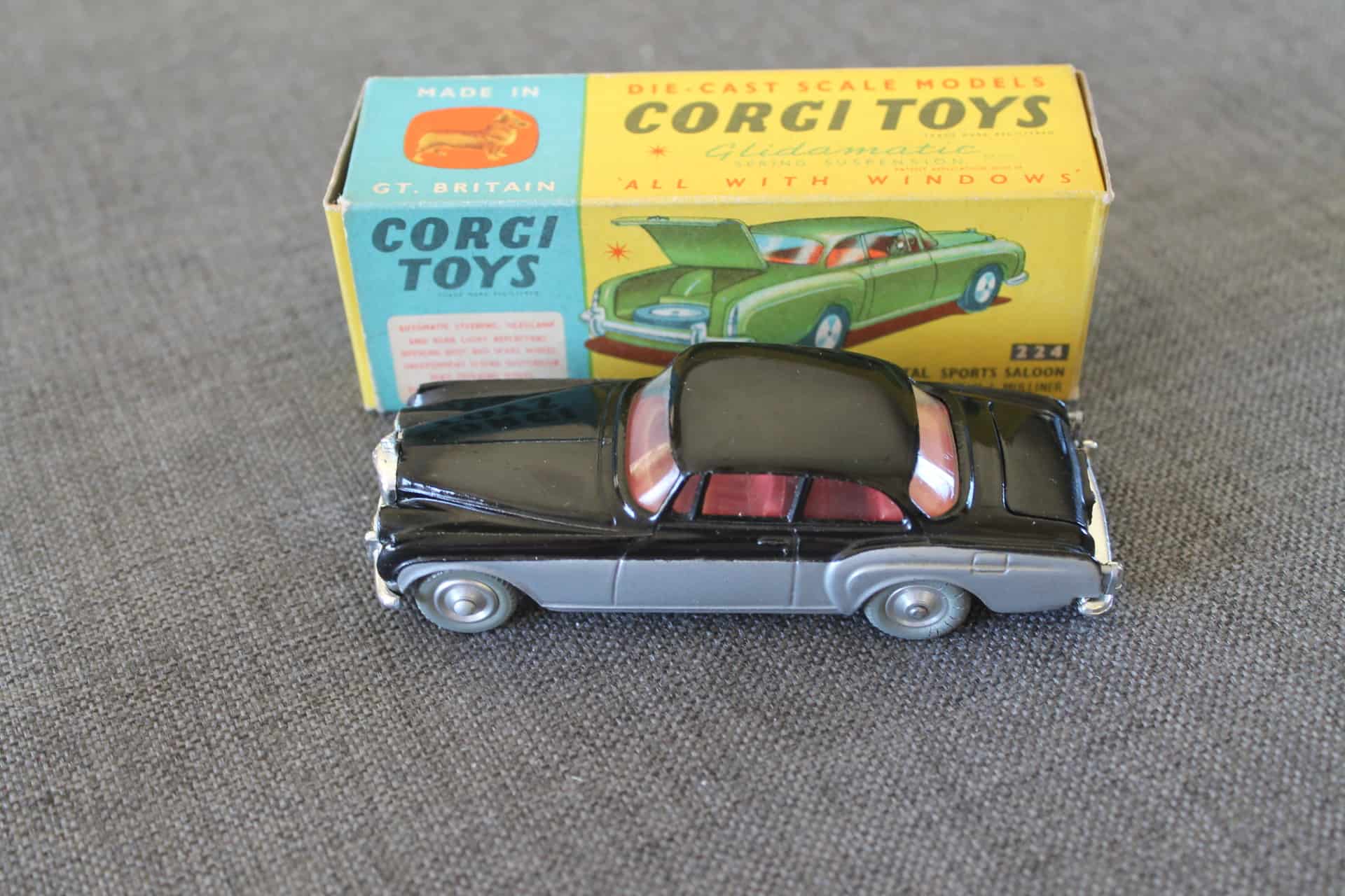Corgi Toys 224 Bentley Continental Sports - Diecast