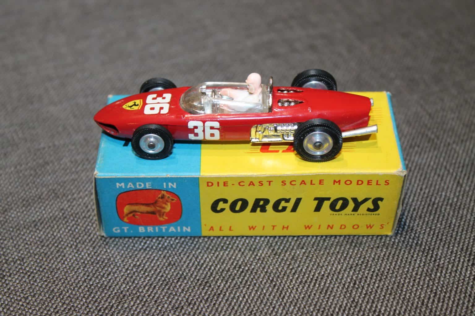 Corgi Toys 154 Ferrari Formula 1 Racing Car - Diecast
