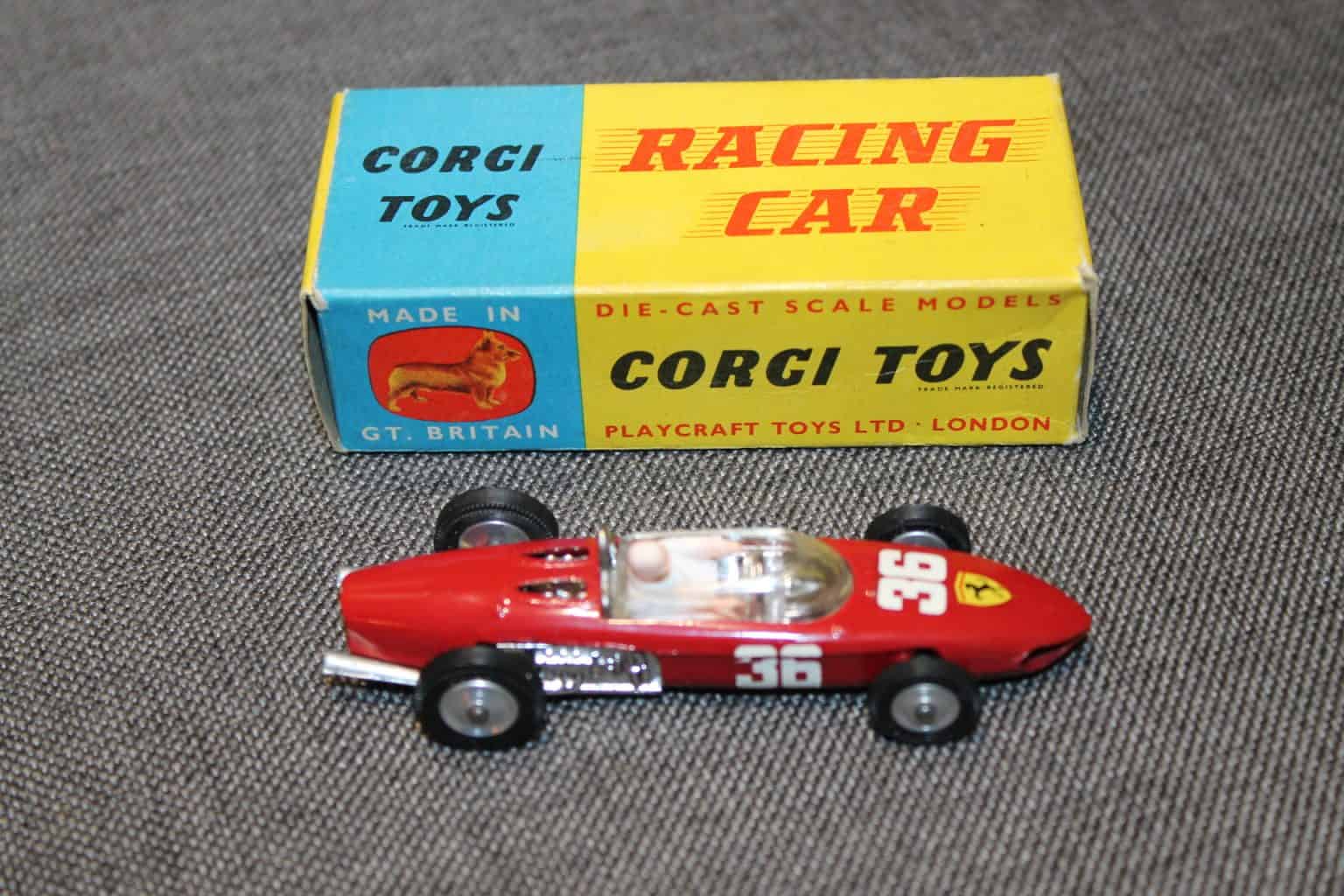 Corgi Toys 154 Ferrari Formula 1 Racing Car - Diecast