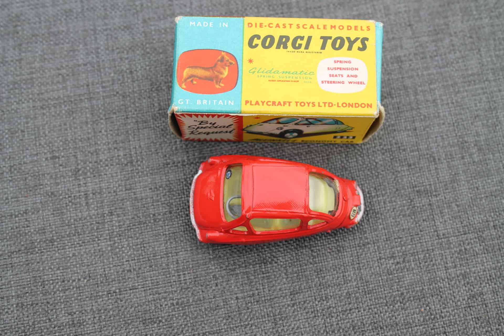 Corgi Toys 233 Heinkel Economy Car - Diecast