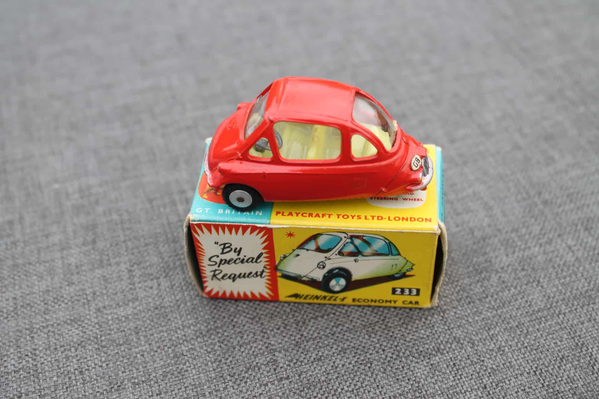 Corgi Toys 233 Heinkel Economy Car - Diecast