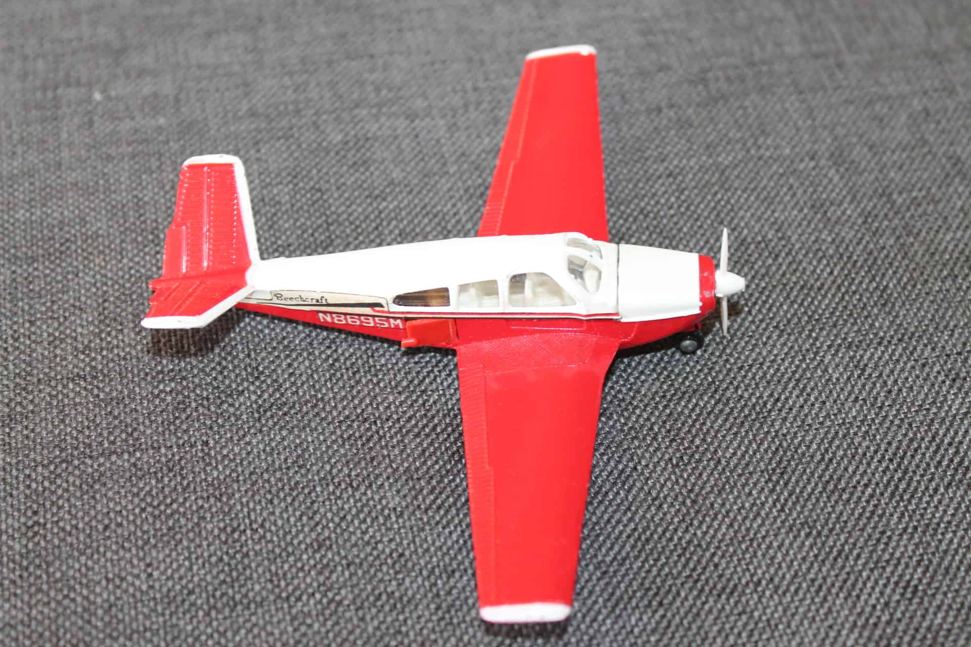 Dinky Toys 710 Beechcraft S 35 Bonanza Aircraft - Diecast