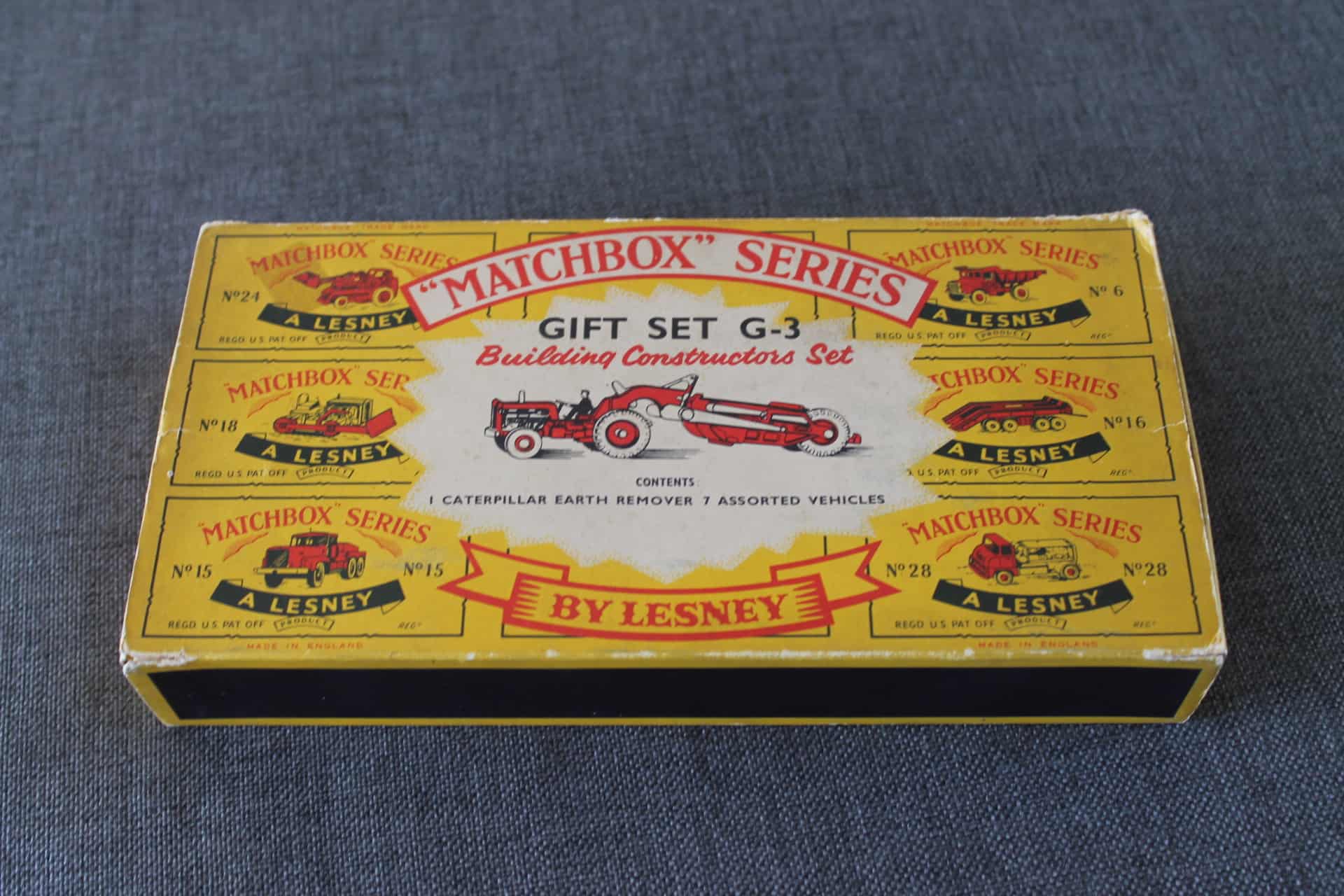 Matchbox Toys G-3 Building Constructors Set - Diecast