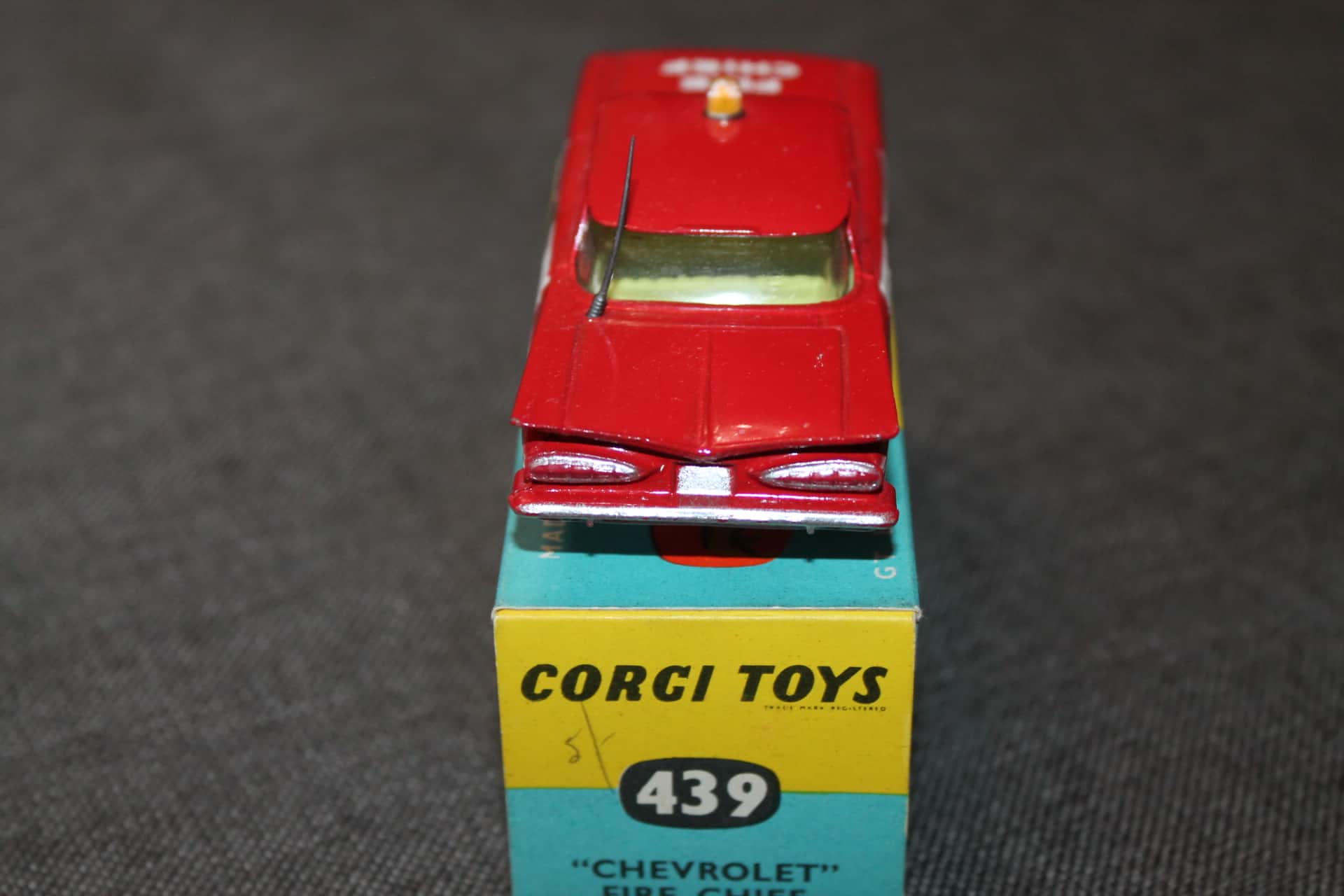 Corgi Toys 439 Chevrolet Fire Chief Car - Diecast